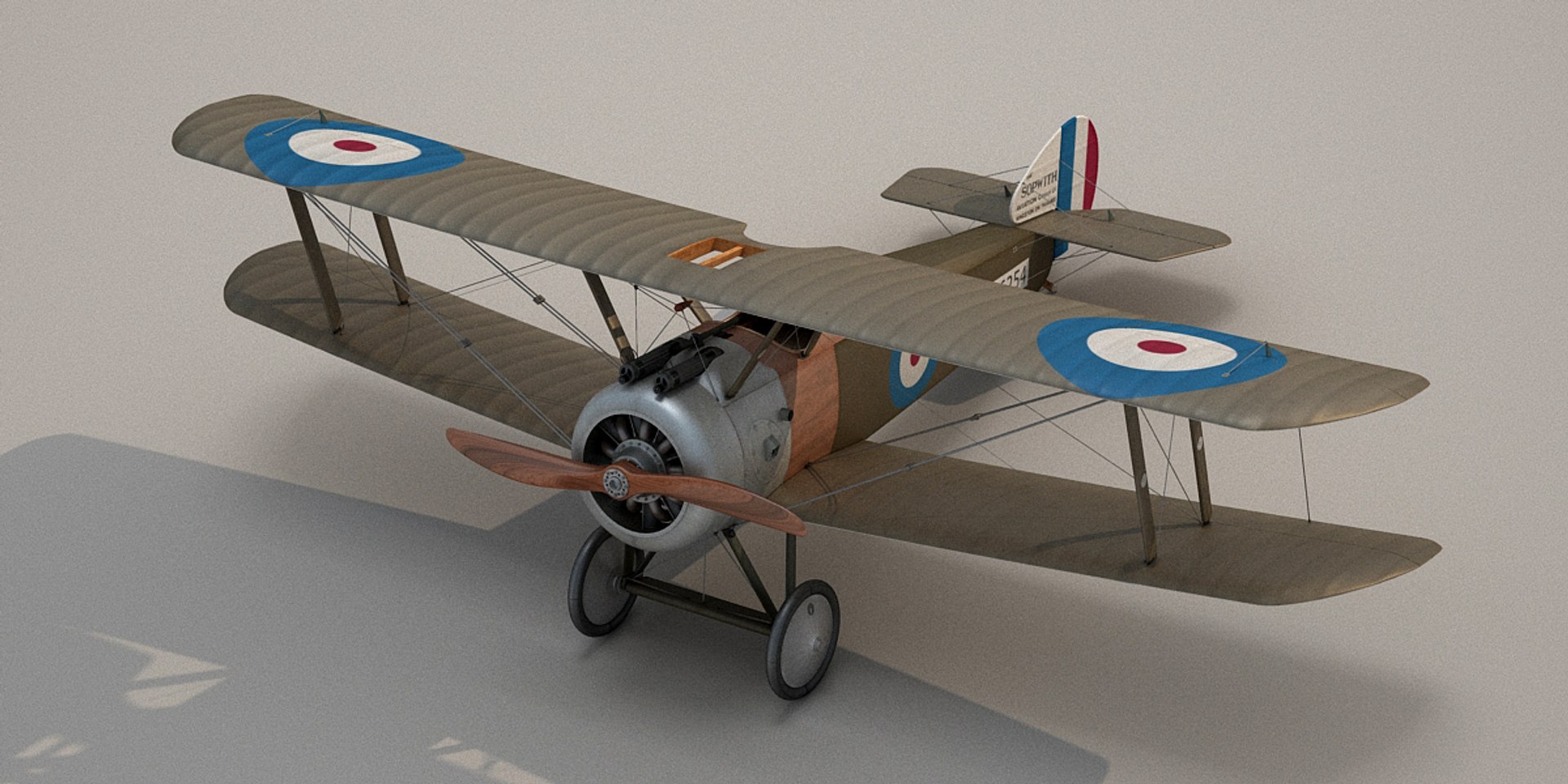 3D Model Sopwith Camel - TurboSquid 1361024