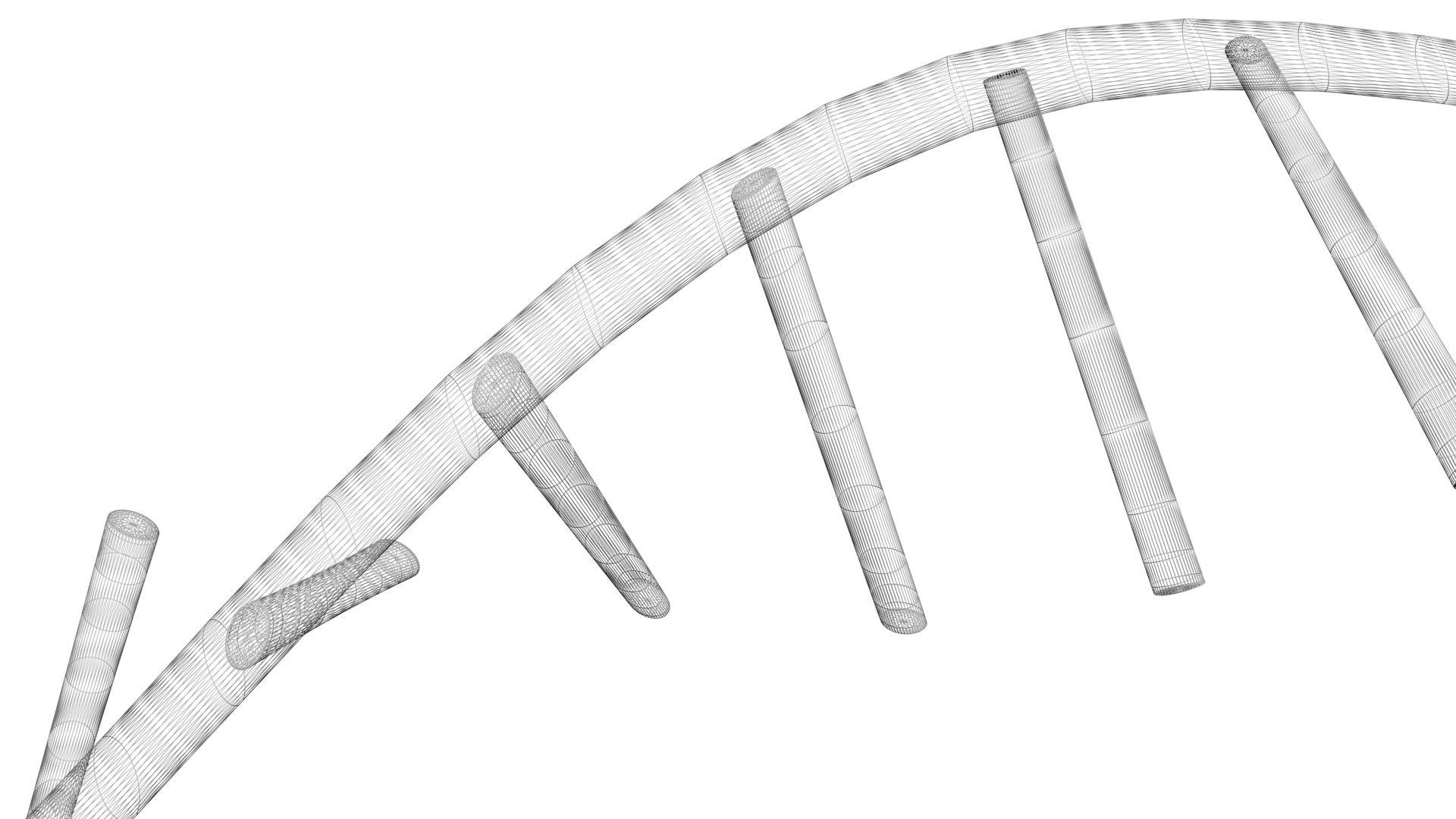 3D RNA Helix model - TurboSquid 1857387