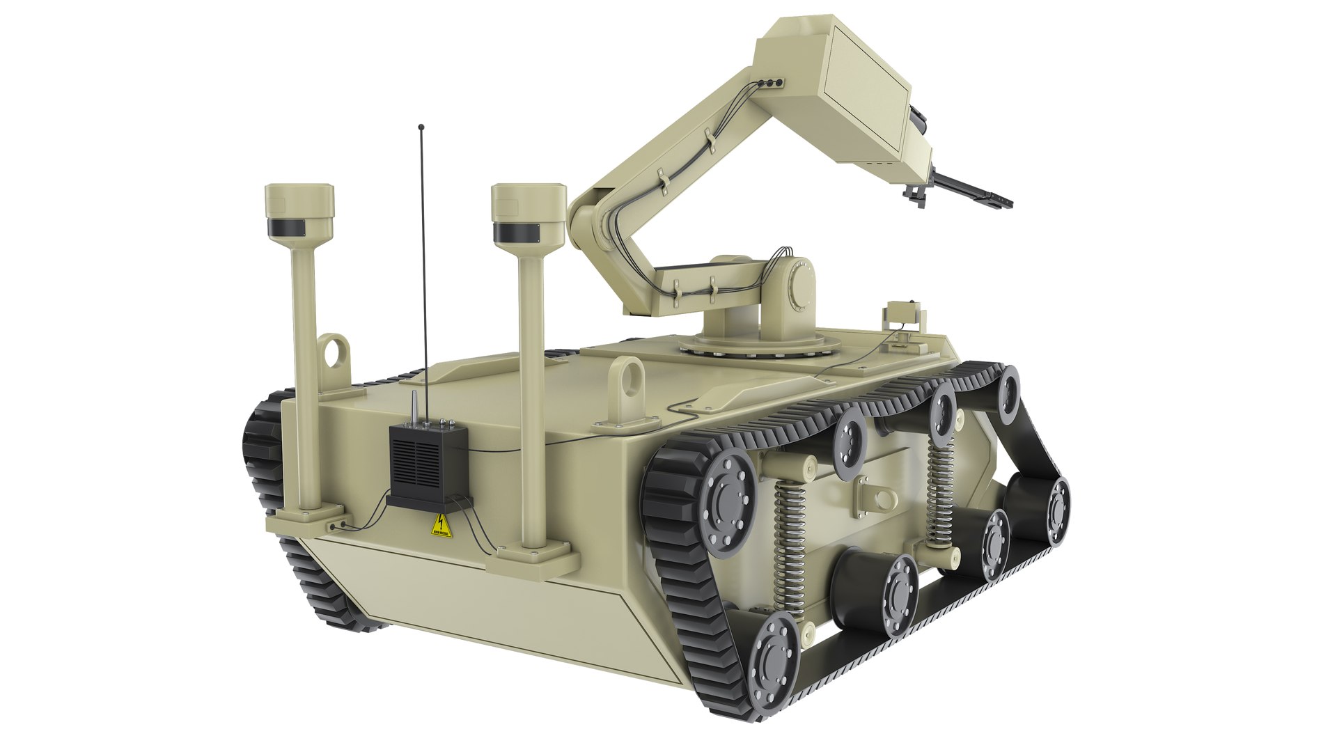 3D Bomb Squad Robot Model - TurboSquid 2211944