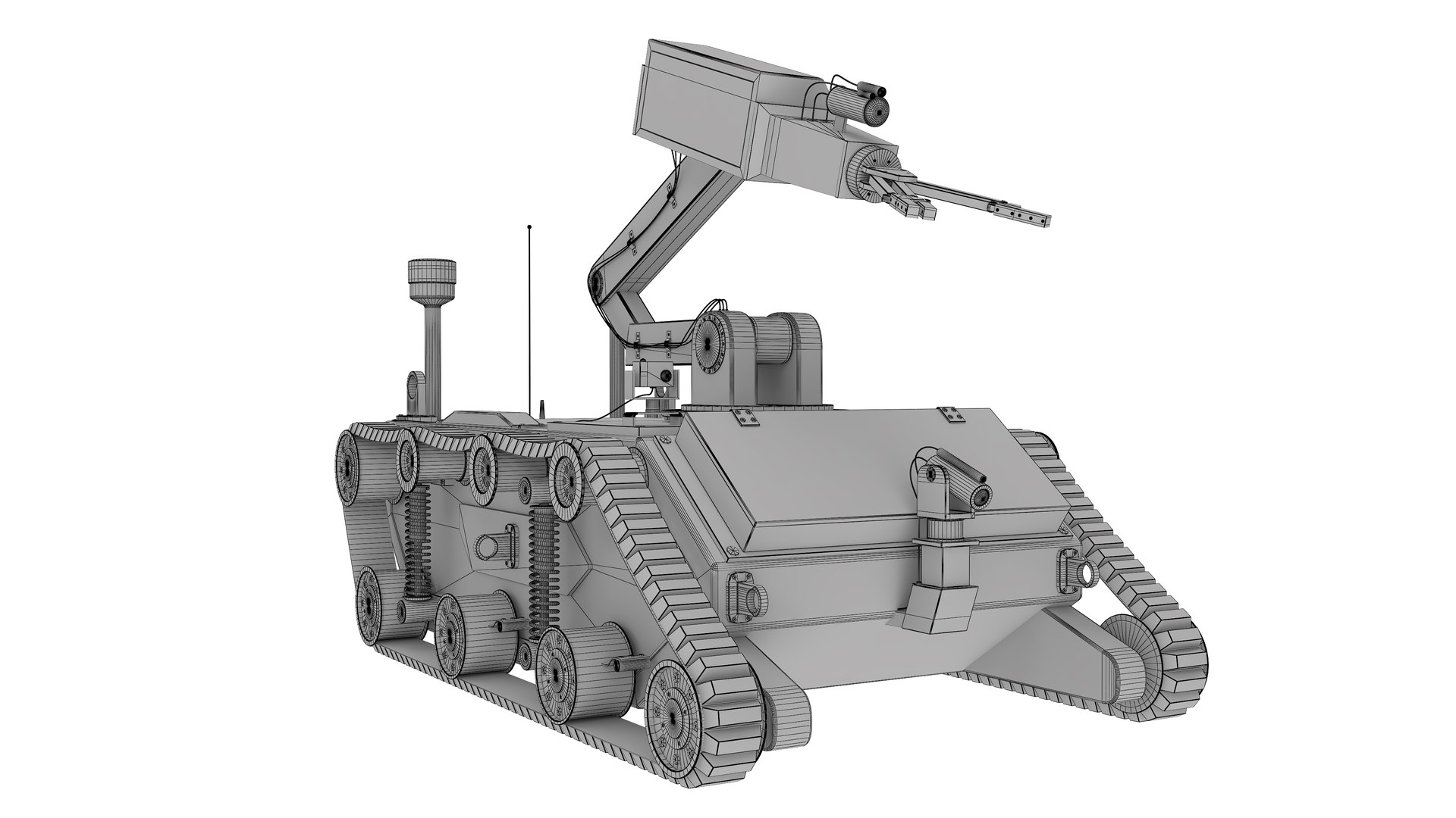 3D Bomb Squad Robot Model - TurboSquid 2211944