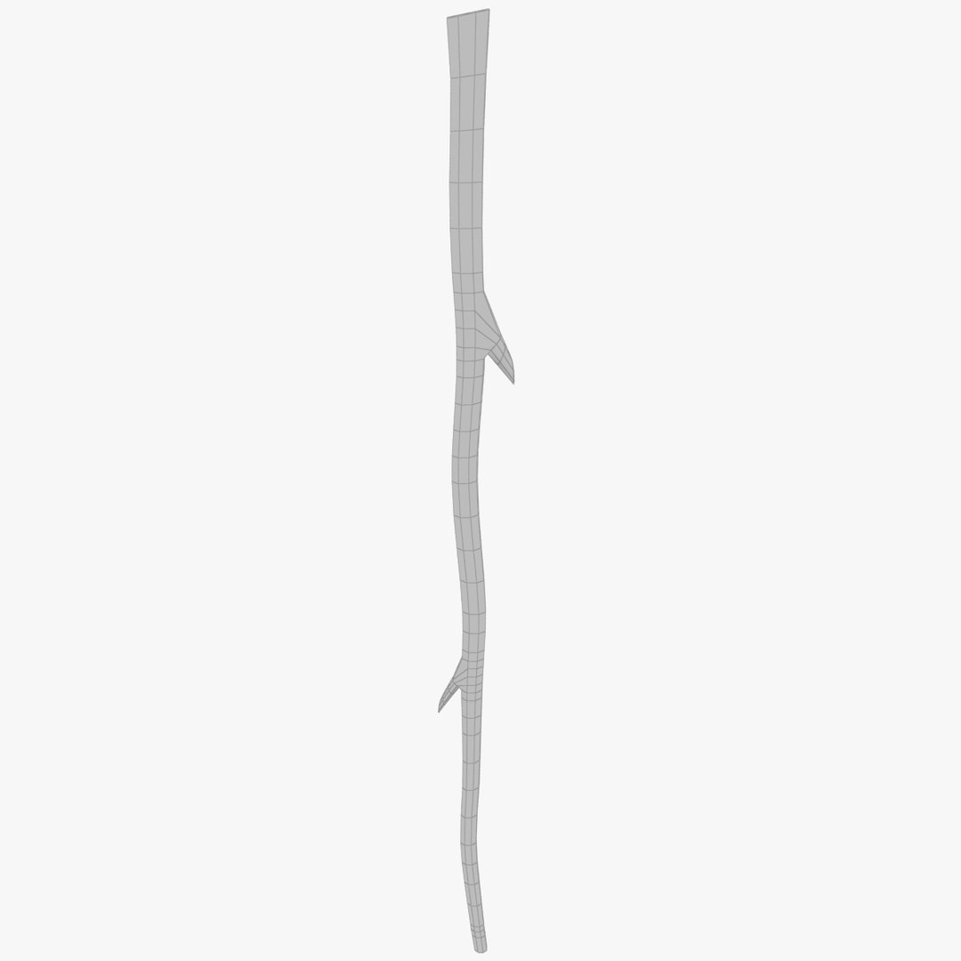 Simple Wooden Staff 3D - TurboSquid 1214727