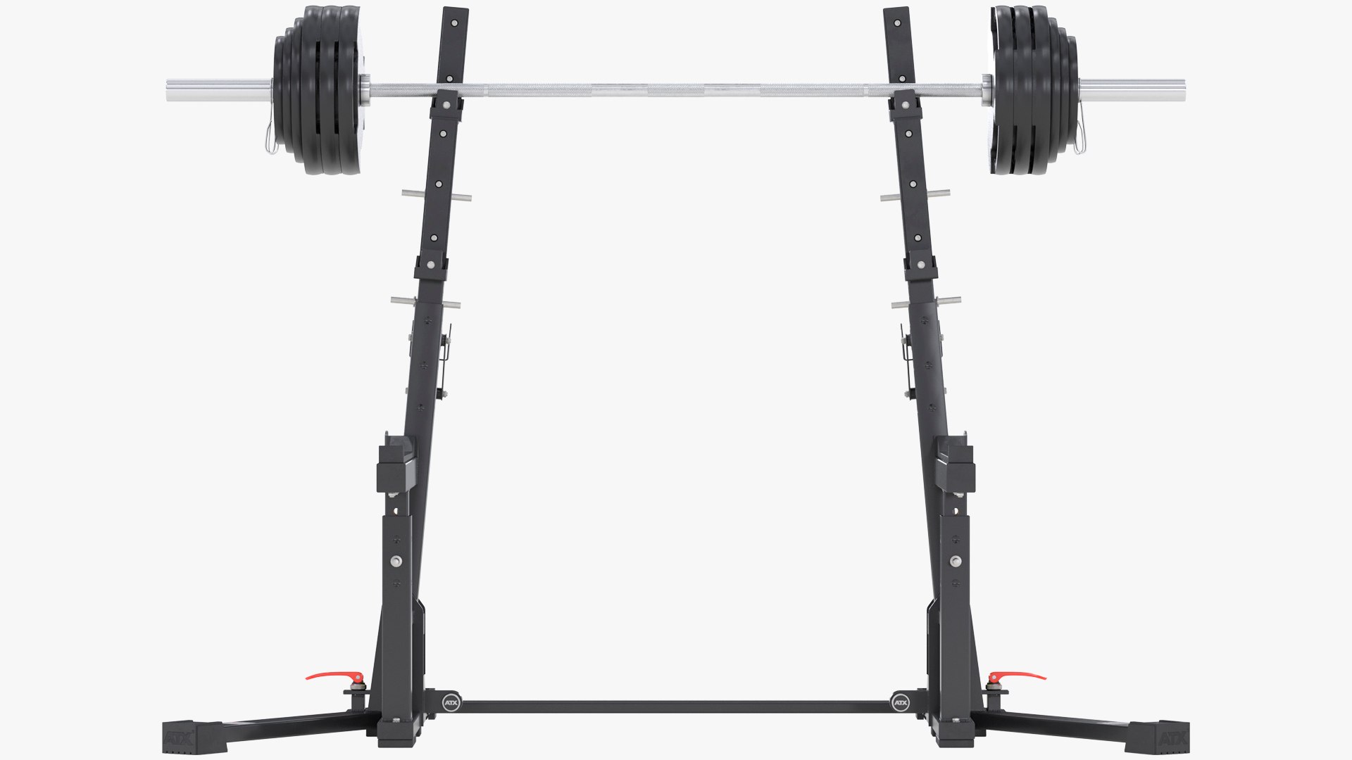 ATX IPF Powerlifting Combo Rack COP-700 3D Model - TurboSquid 2326493