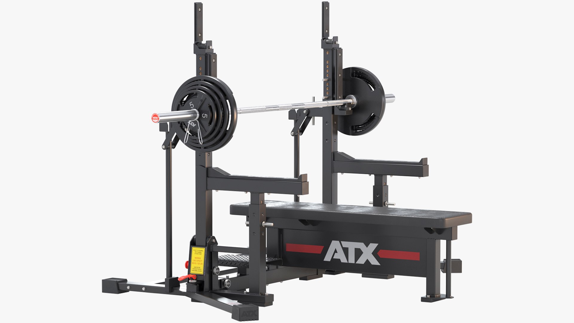 ATX IPF Powerlifting Combo Rack COP-700 3D Model - TurboSquid 2326493