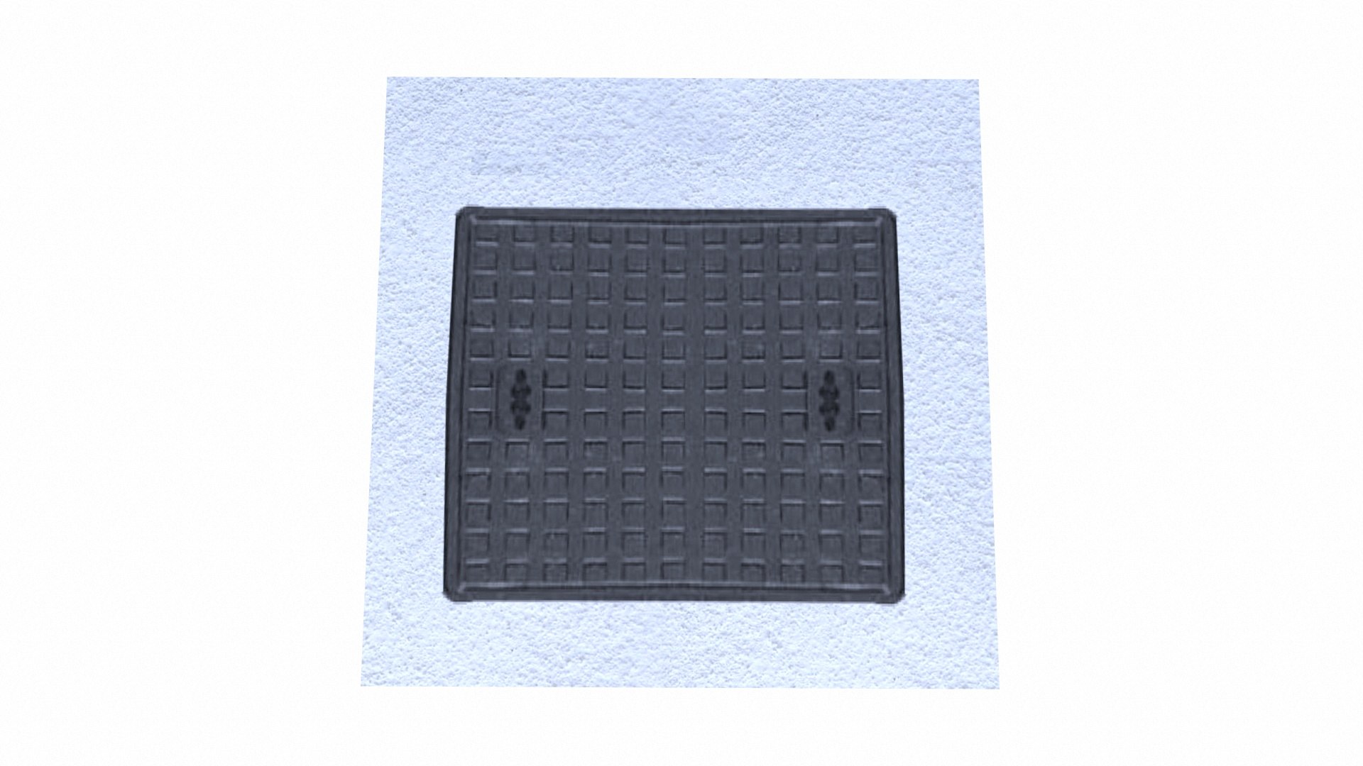 3D Concrete Manhole Box Model - TurboSquid 2343108