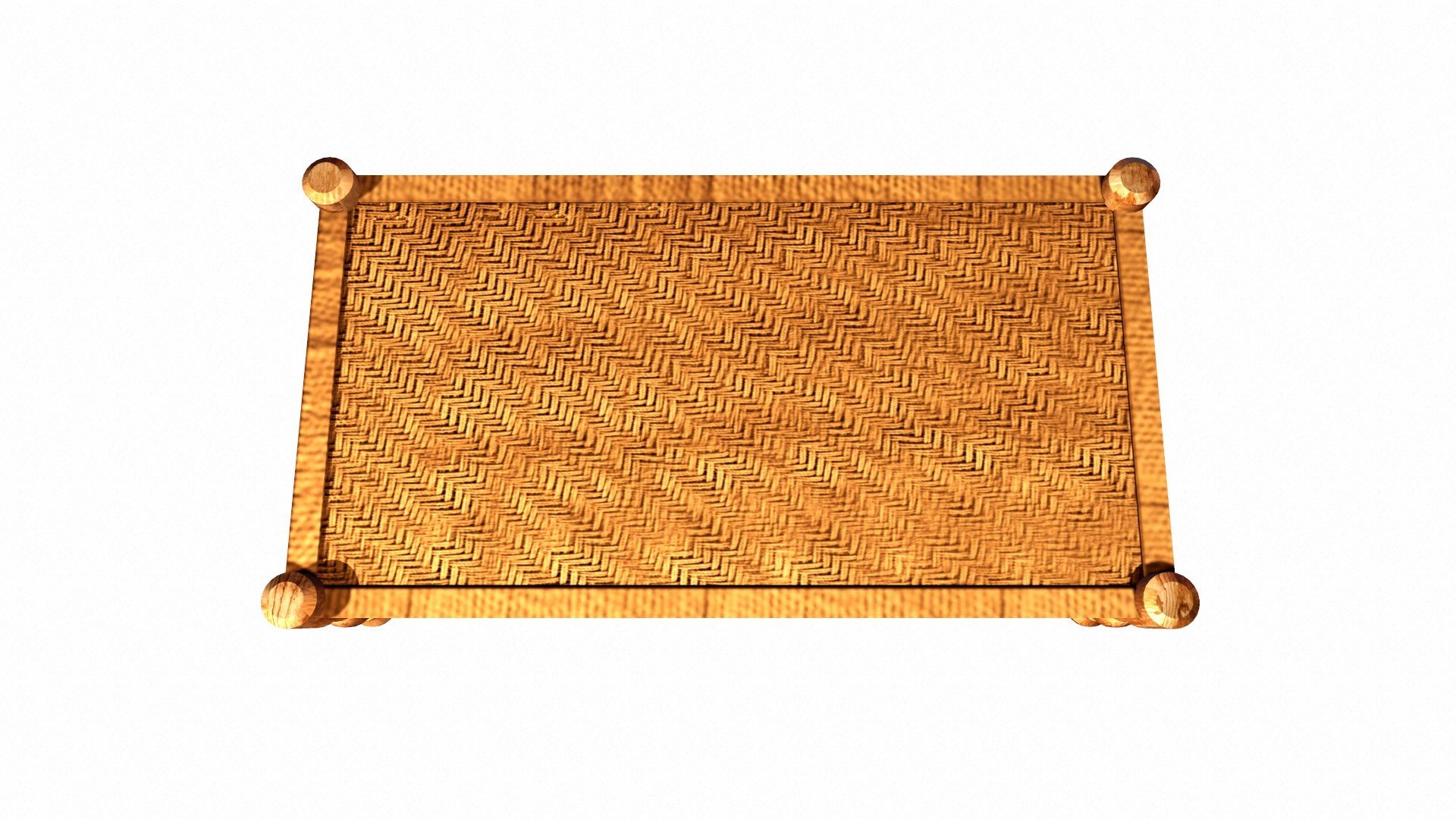 3D Indian Bed Chaarpai - TurboSquid 2332263