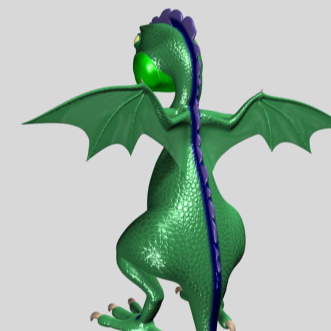 3d Little Dragon