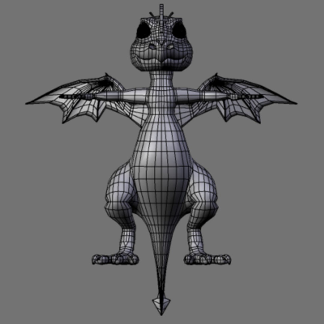 3d Little Dragon