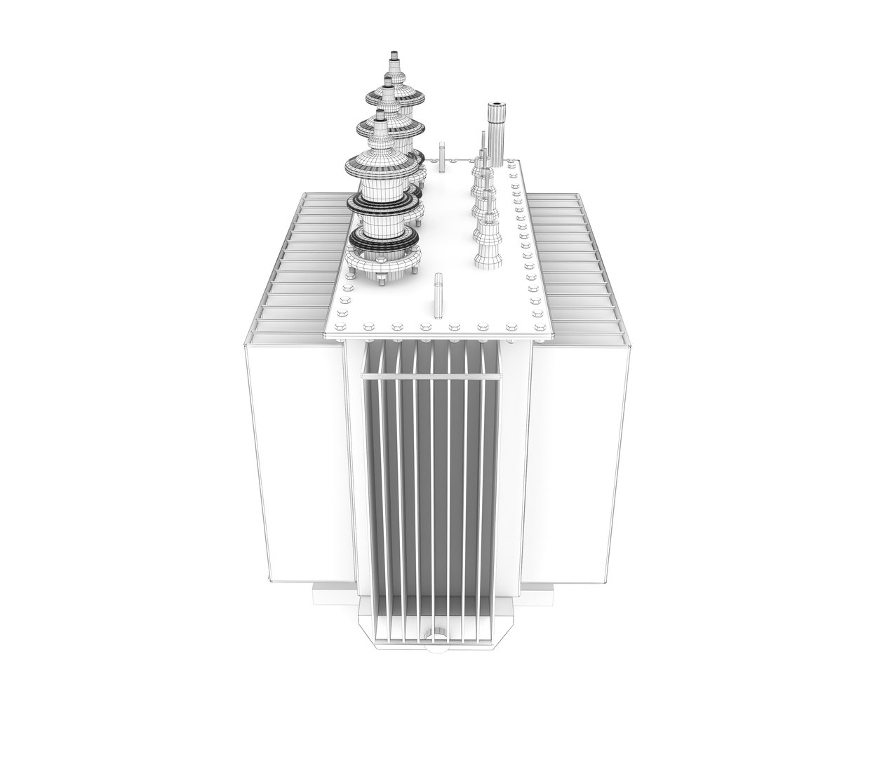 Electrical Transformer Medium Voltage Model - TurboSquid 1892995