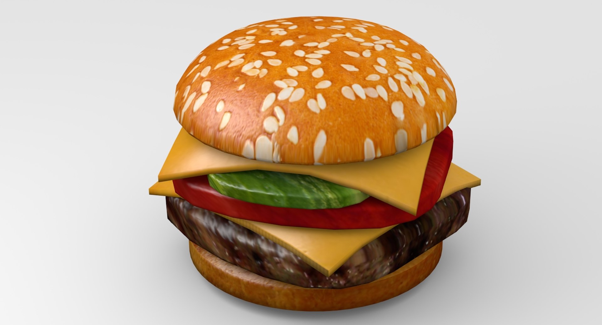 Hamburger 3d Model