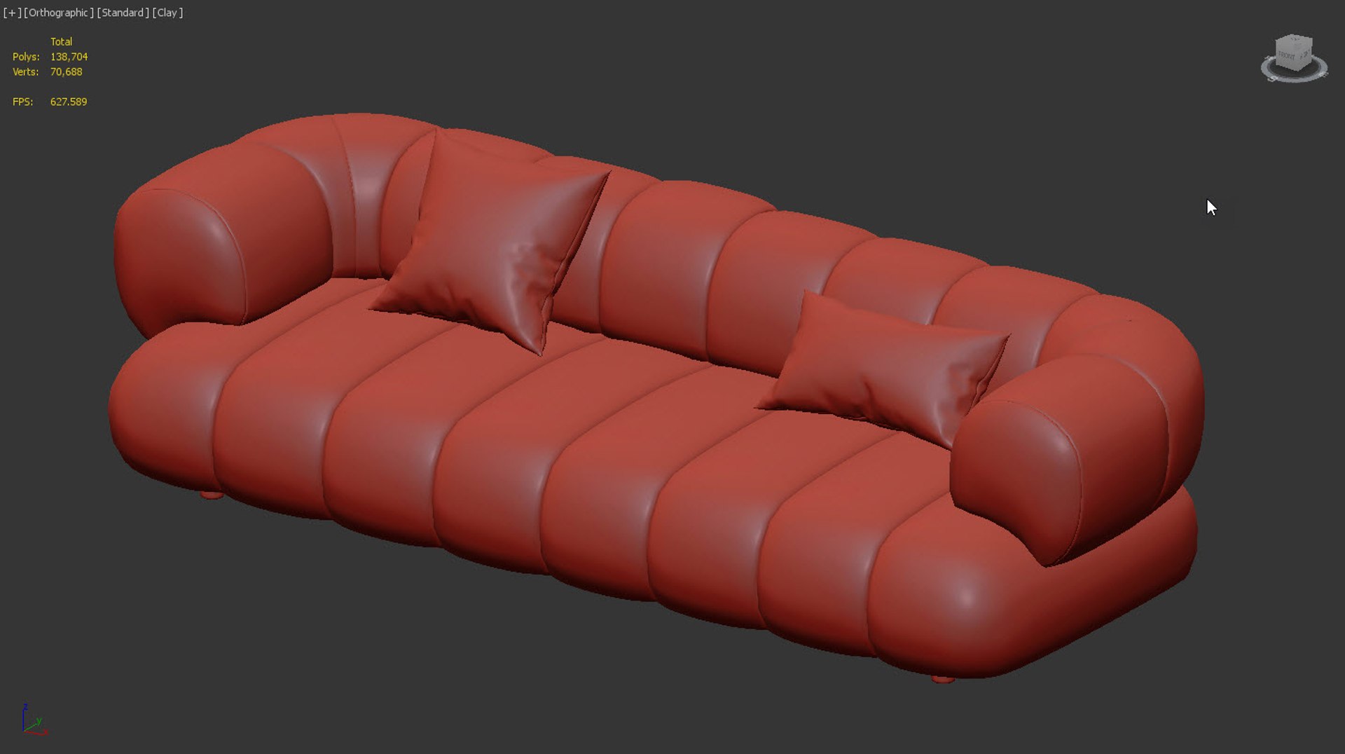 3D Intermede Sofa 3 Seater By Roche Bobois - TurboSquid 1720337
