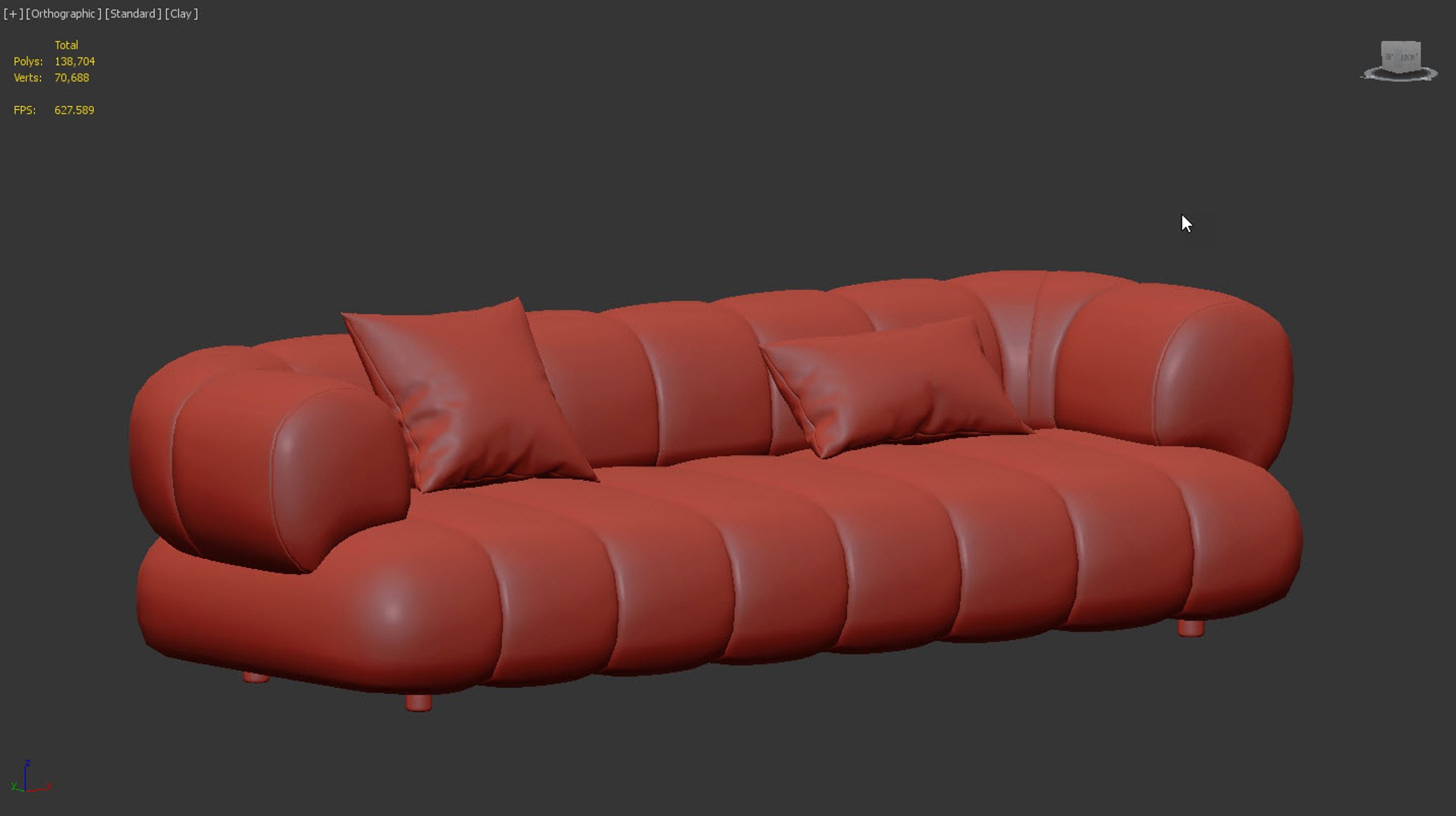 3D Intermede Sofa 3 Seater By Roche Bobois - TurboSquid 1720337