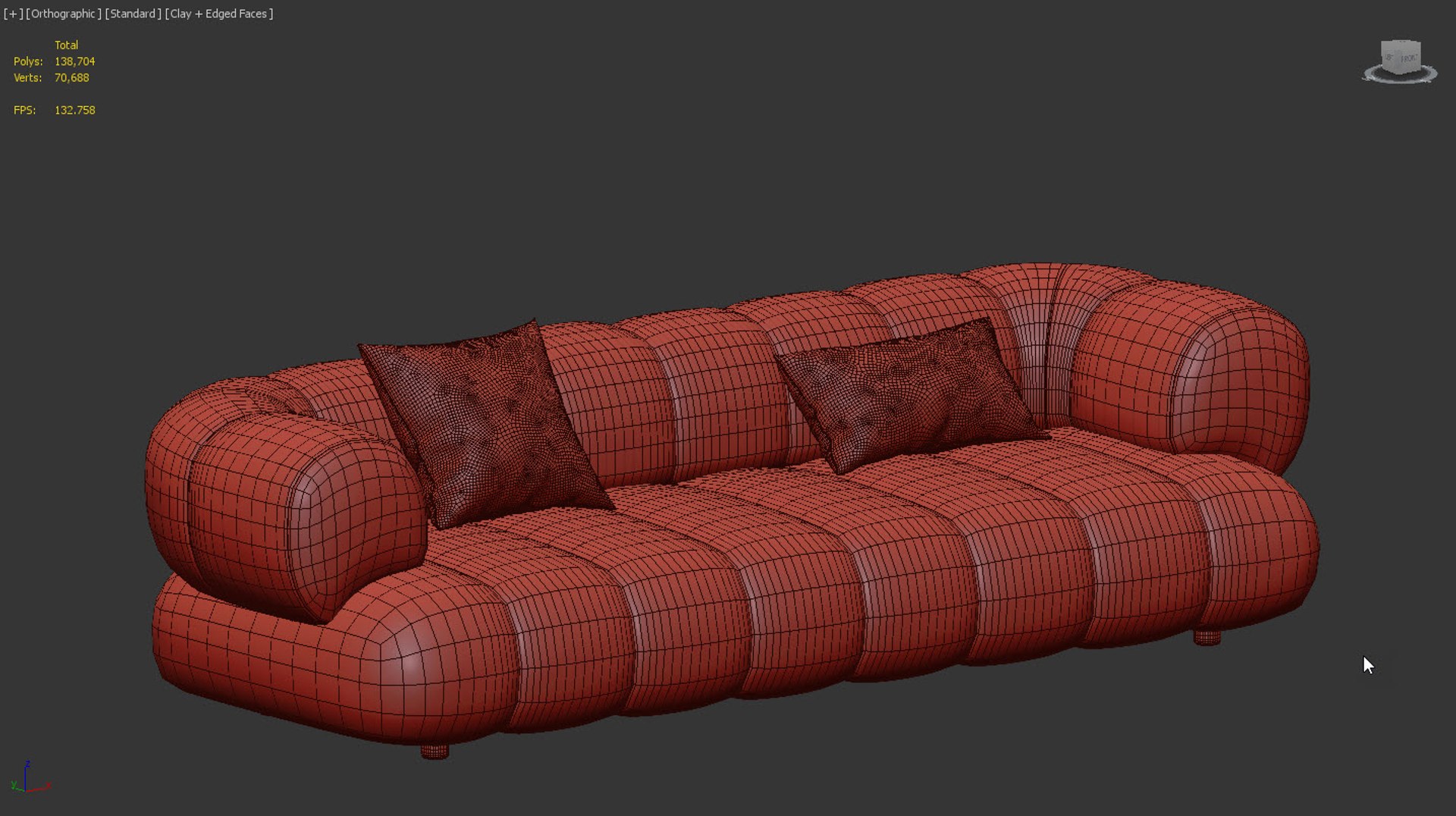 3D Intermede Sofa 3 Seater By Roche Bobois - TurboSquid 1720337