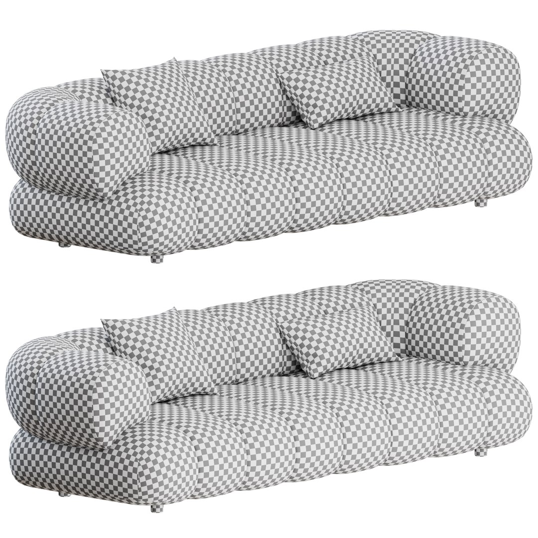 3D Intermede Sofa 3 Seater By Roche Bobois - TurboSquid 1720337