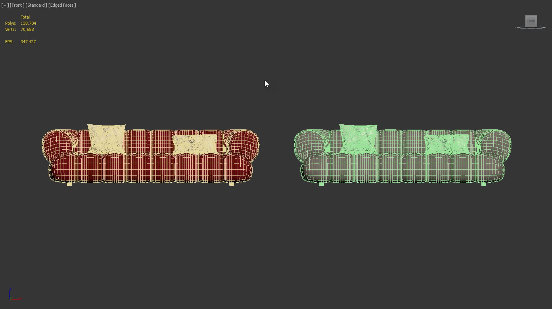 3D Intermede Sofa 3 Seater By Roche Bobois - TurboSquid 1720337