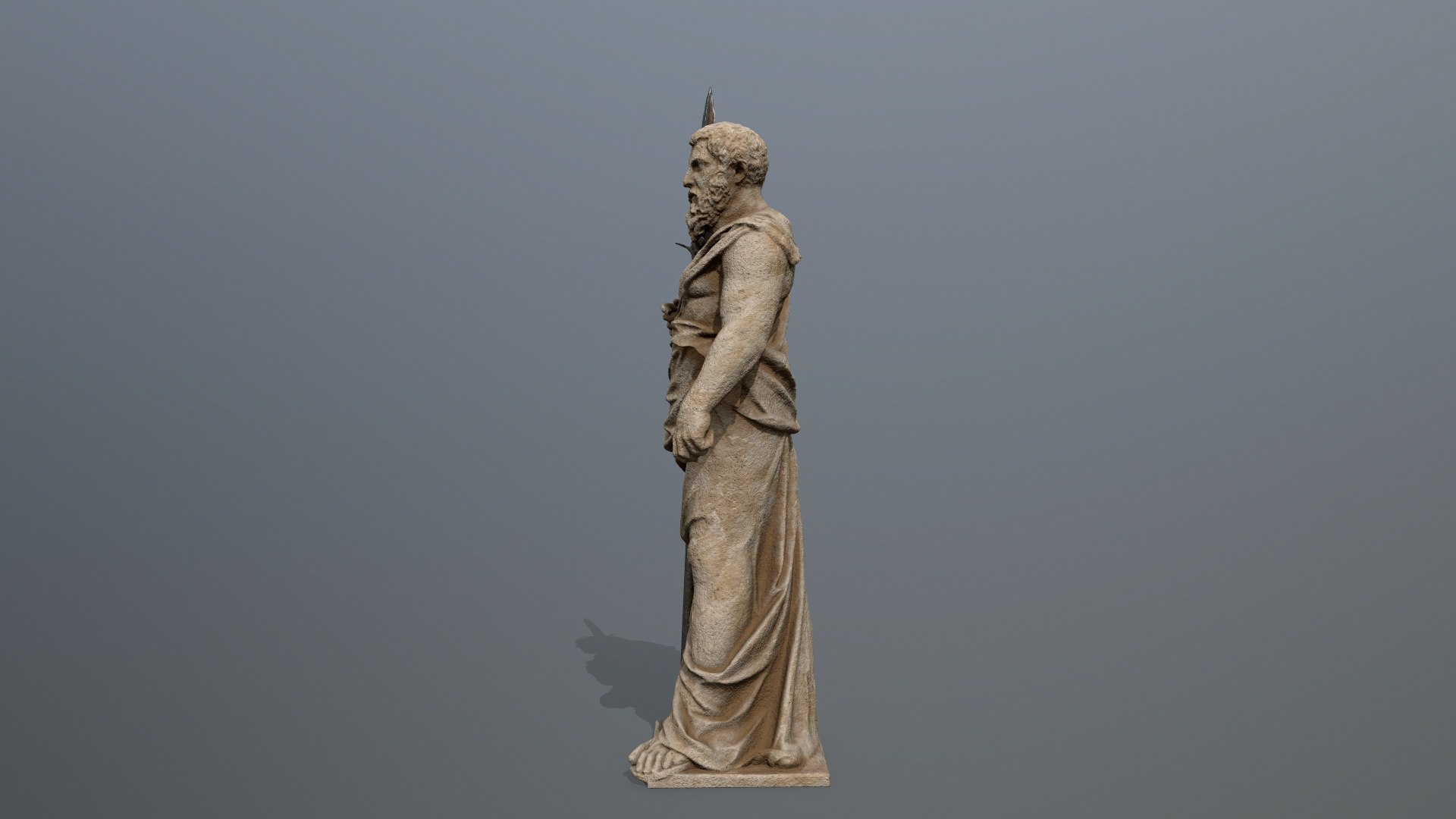 Man Statue 3D Model - TurboSquid 2365436