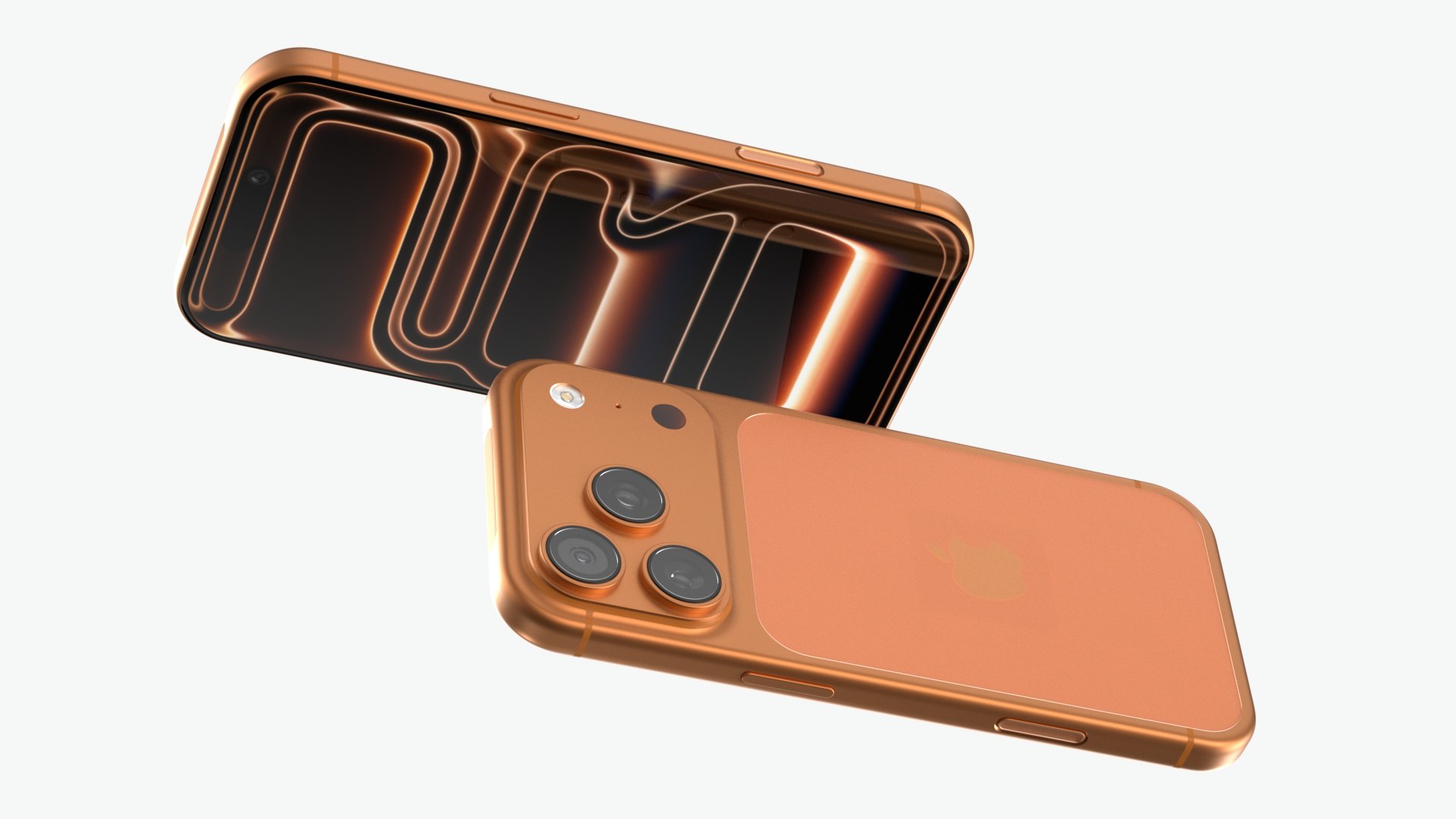 Apple IPhone 17 Pro Cosmic Orange 3D Model - TurboSquid 2460712