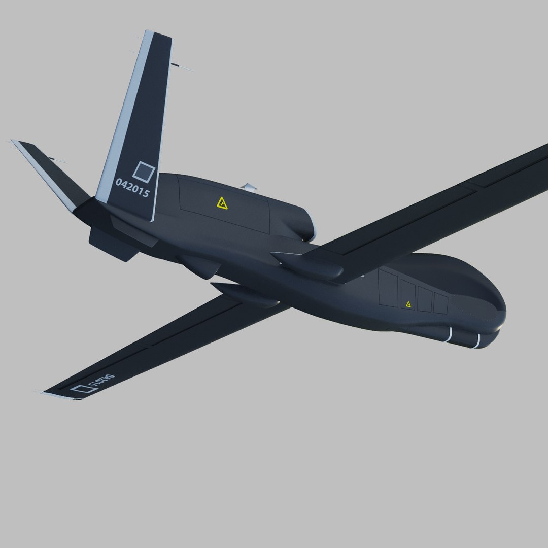 3D rq-4a global hawk - TurboSquid 1429209