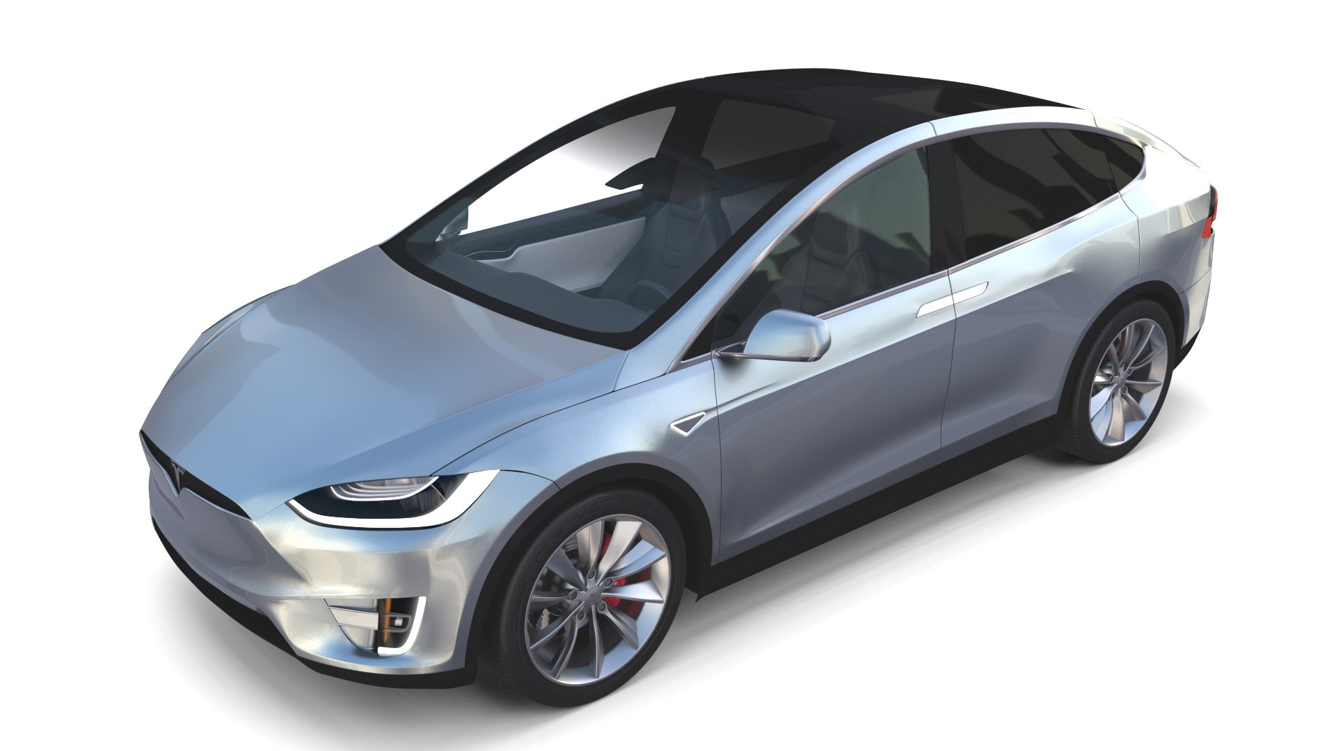 Tesla X Interior Modeled Model - TurboSquid 1209129