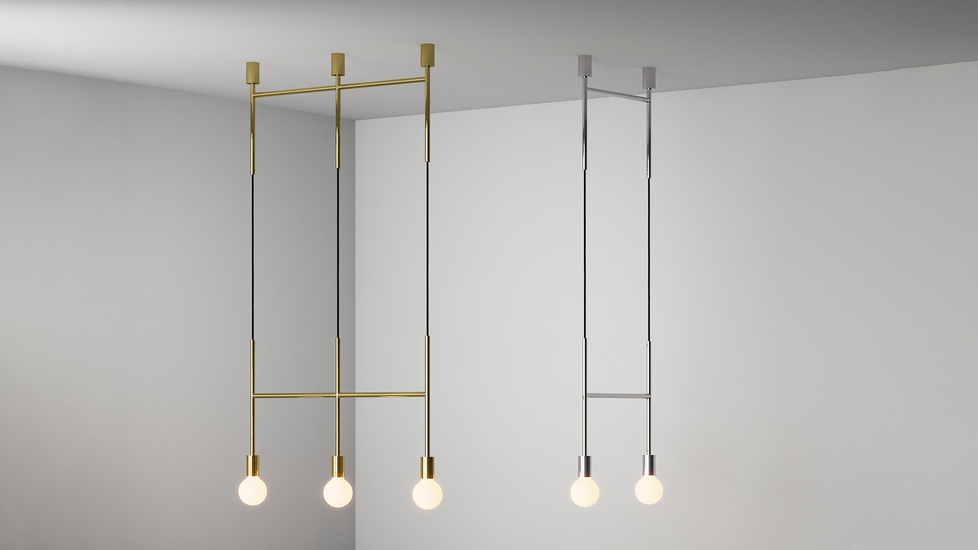 Triple And Side Step Pendant Model - TurboSquid 2228965