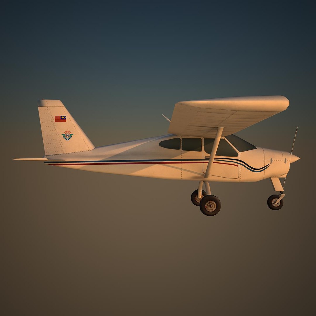 tecnam p92 cmc 3d max