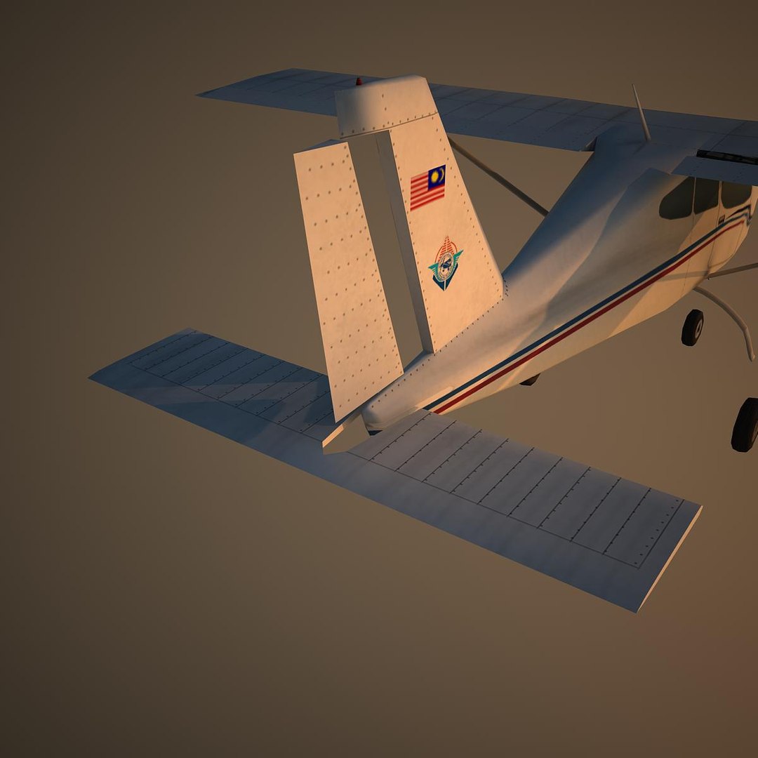 tecnam p92 cmc 3d max