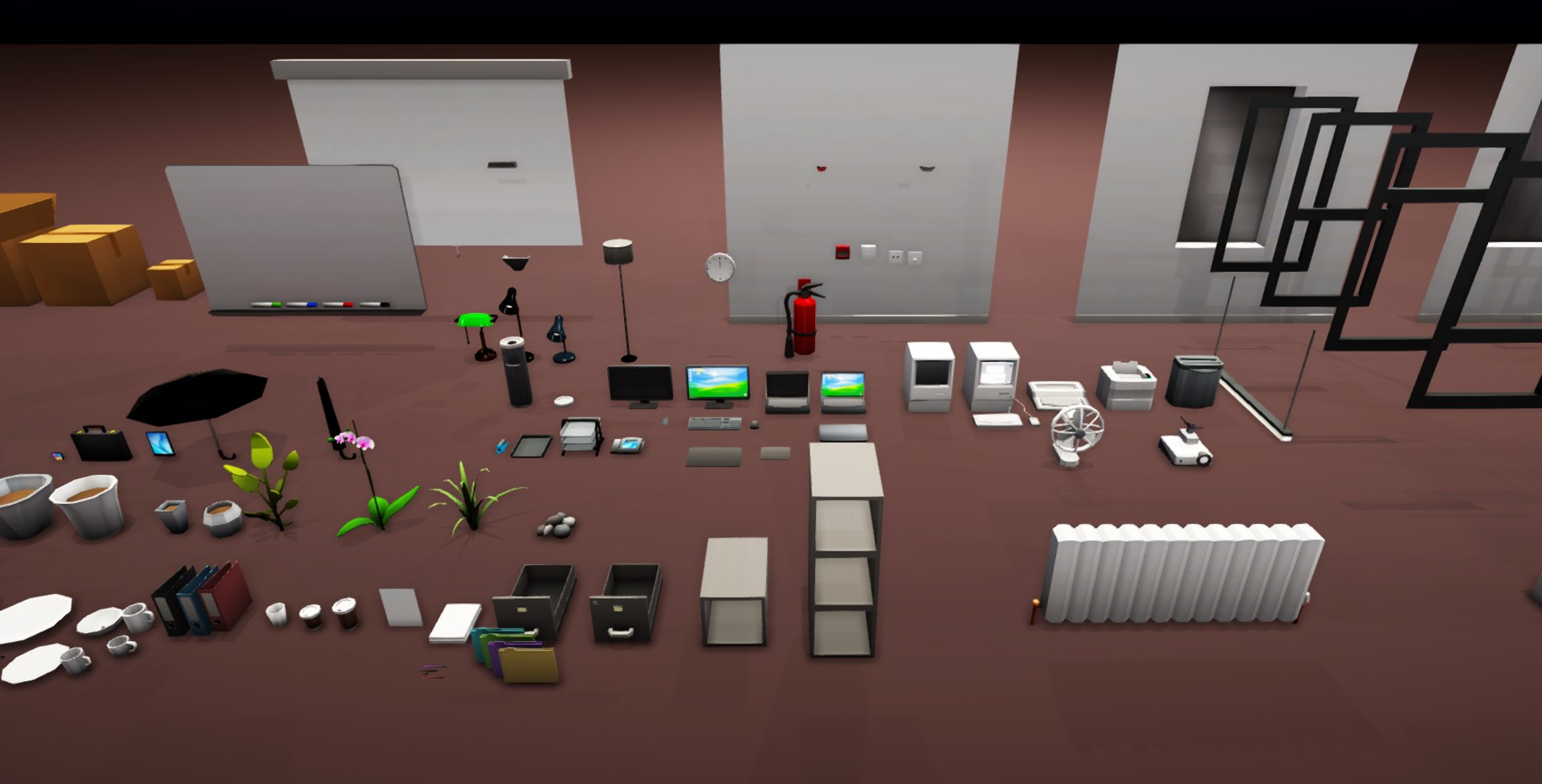 3D office props model - TurboSquid 1346065