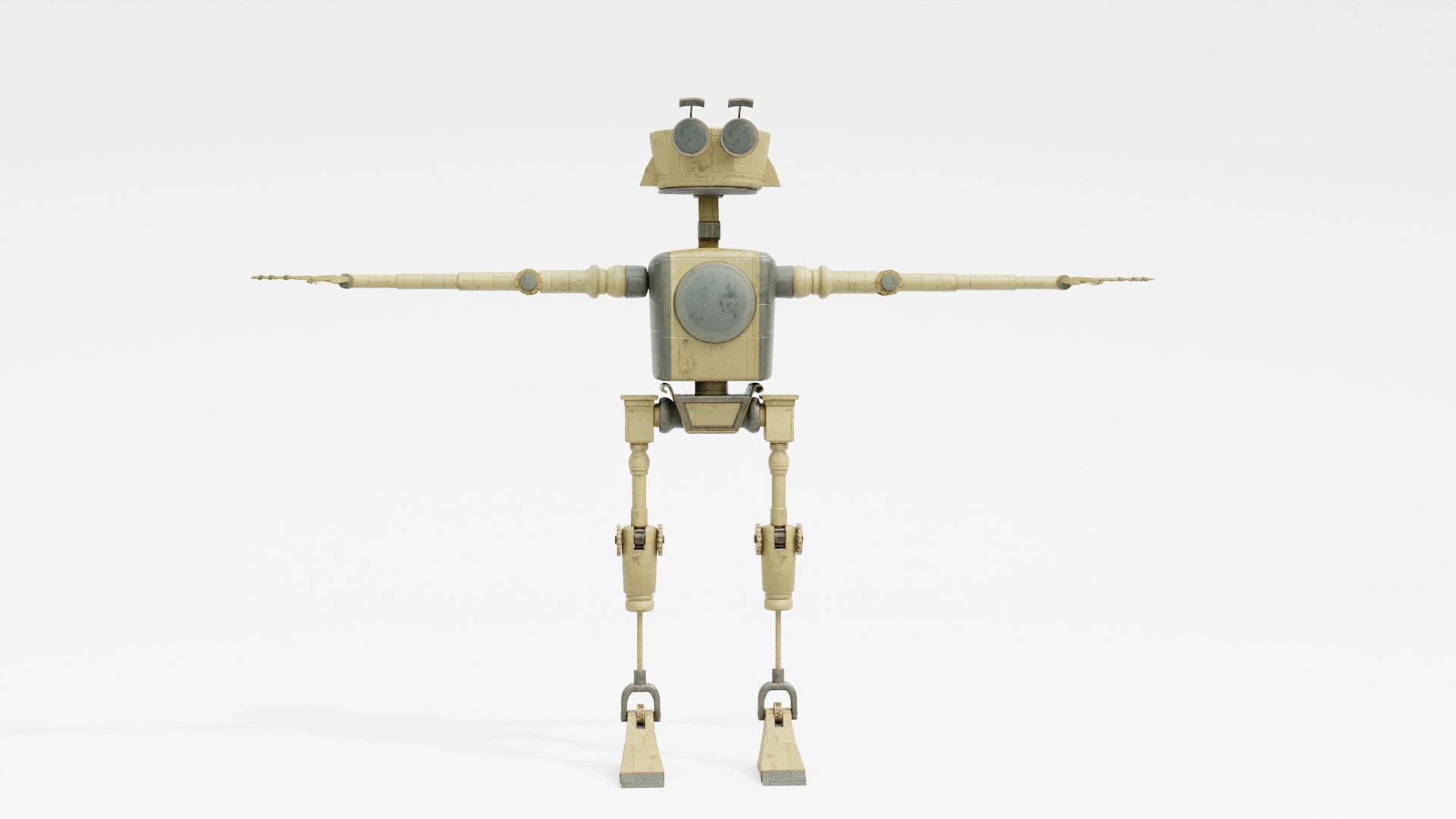 3D Model Robot Humanoid-A1 RIG - TurboSquid 2299751