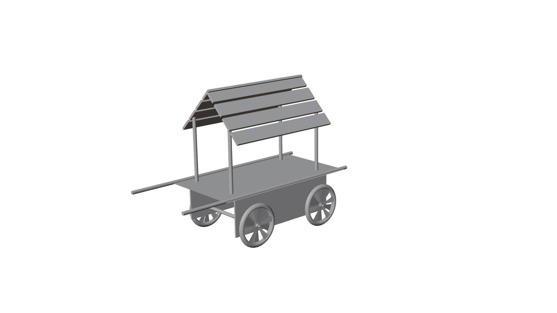 Push Cart 3D Model - TurboSquid 2026127