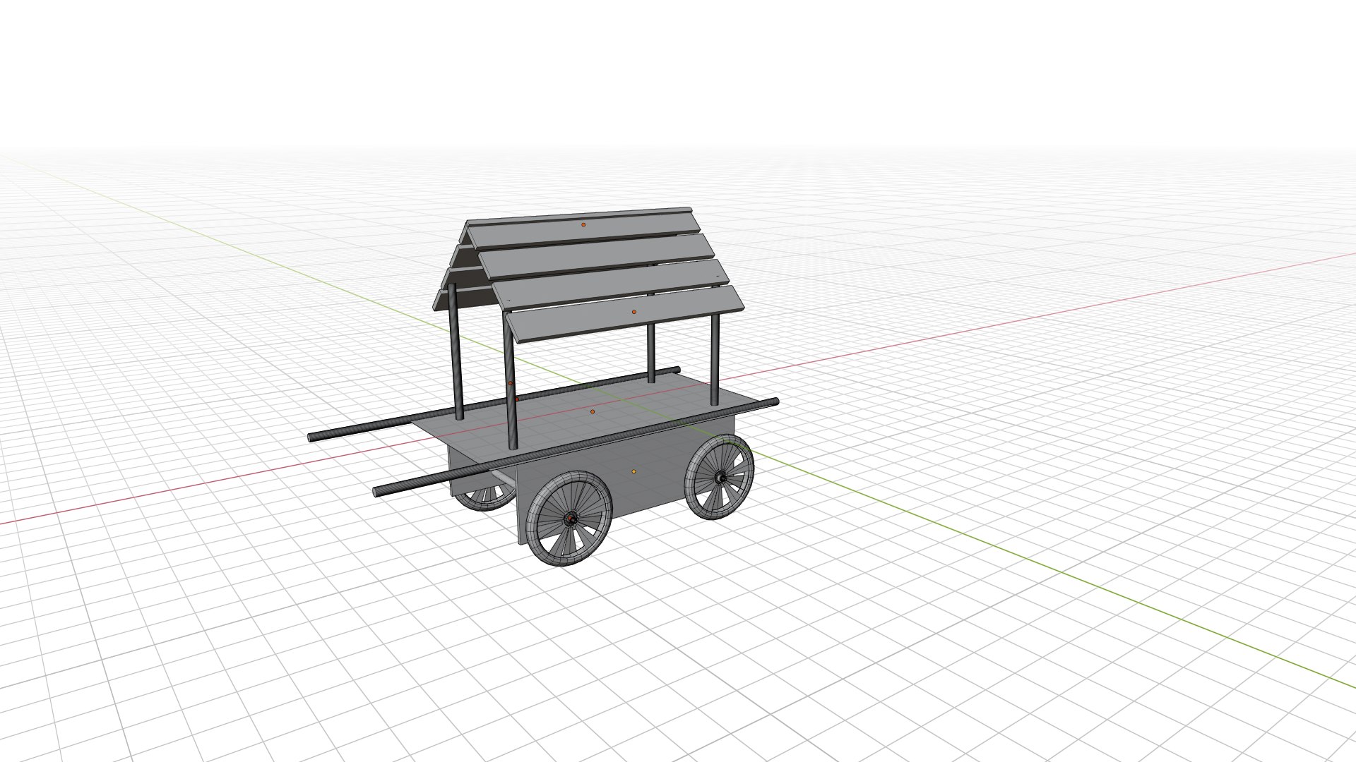 Push Cart 3D Model - TurboSquid 2026127
