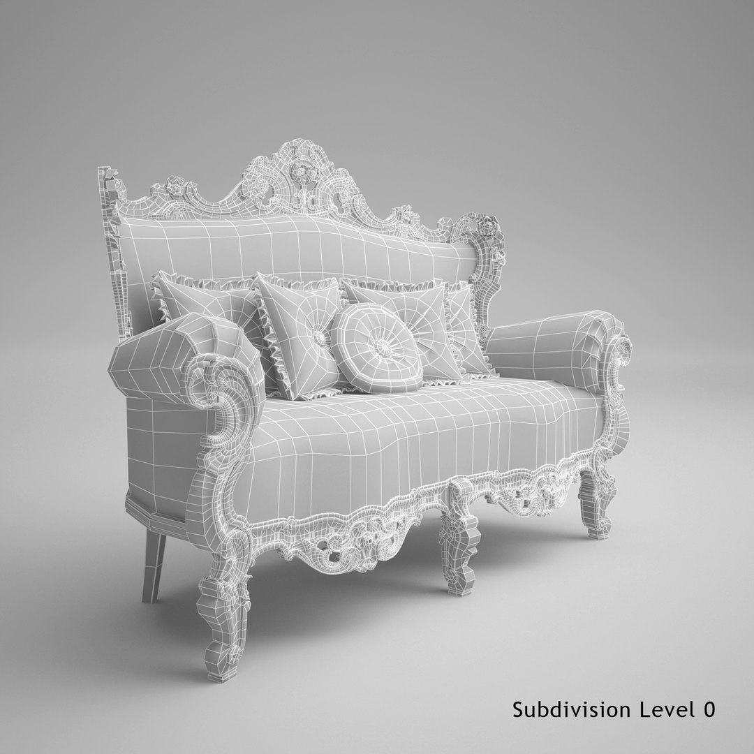 Classic Sofa 3d Max