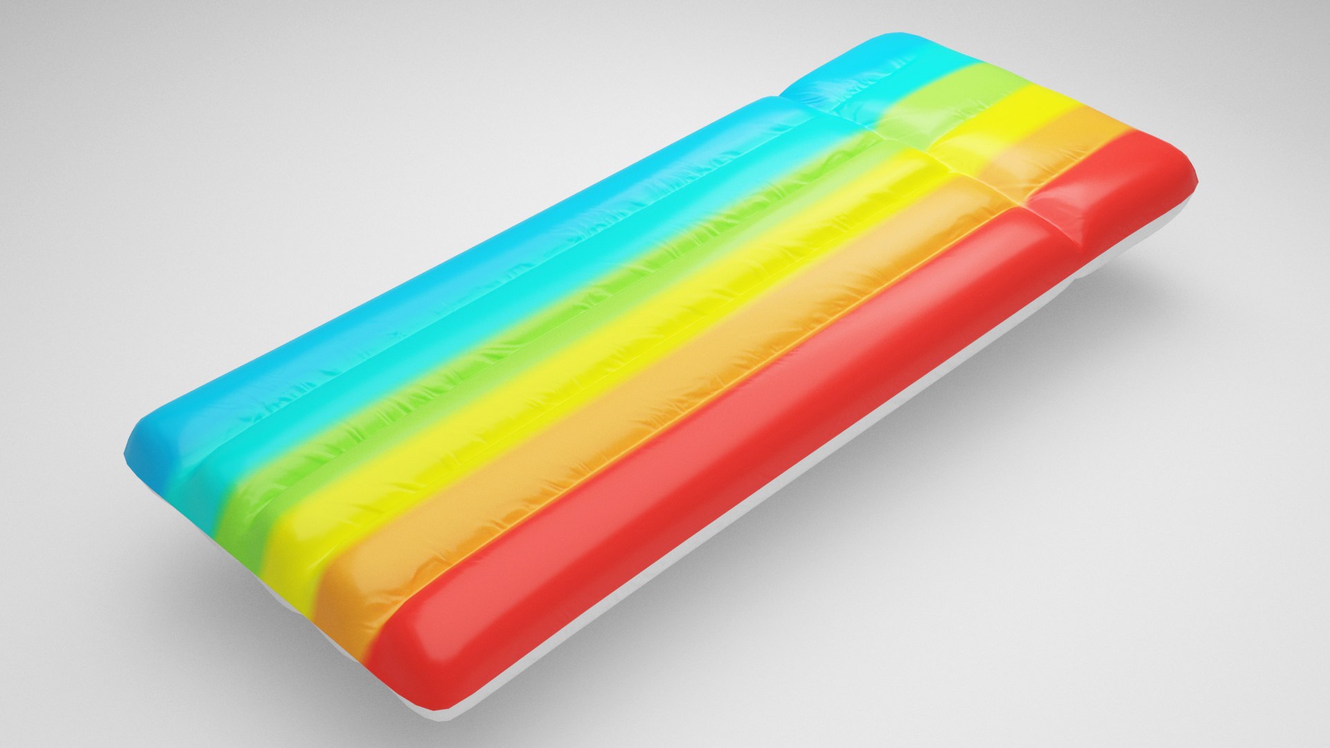 Inflatable Pool Mattress 3D Model - TurboSquid 2410264