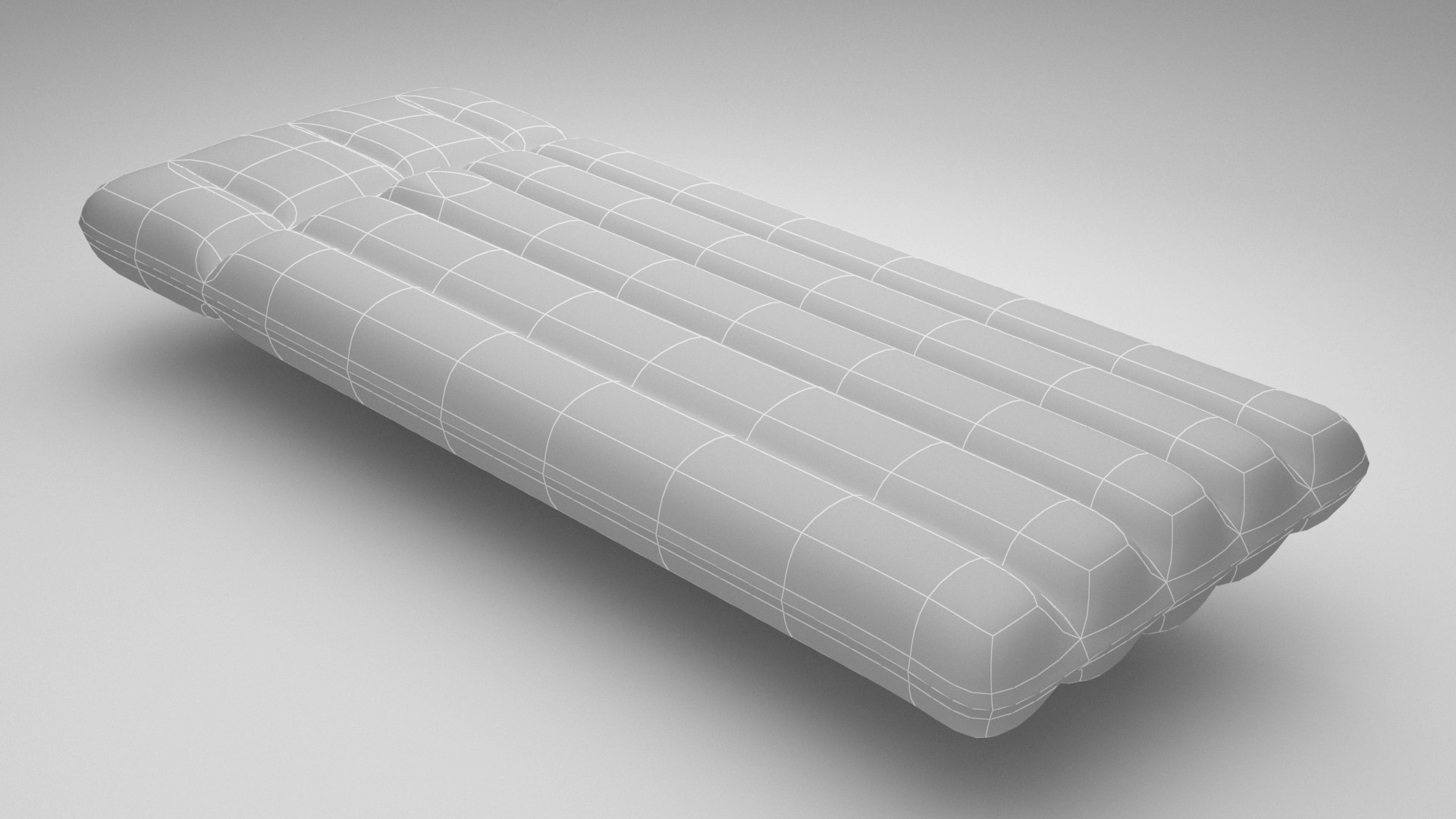 Inflatable Pool Mattress 3D Model - TurboSquid 2410264