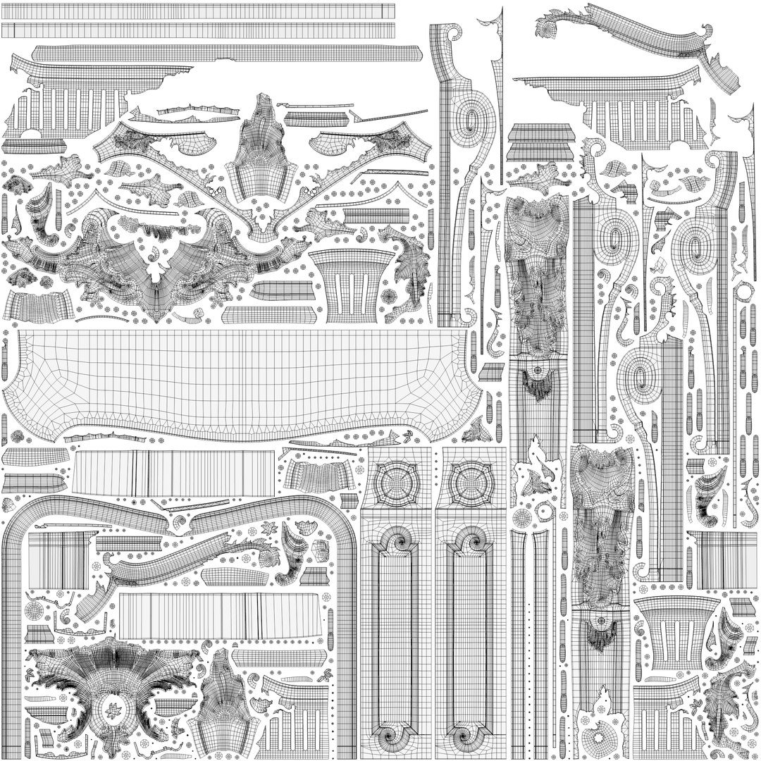 PFM Marble Fireplace MF-0018 3D Model - TurboSquid 1963954