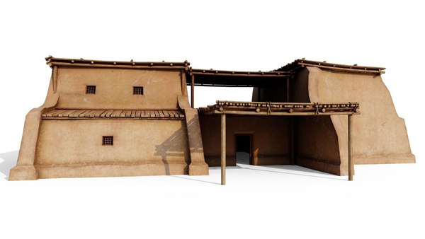 Desert Buildings Collection model - TurboSquid 1835559