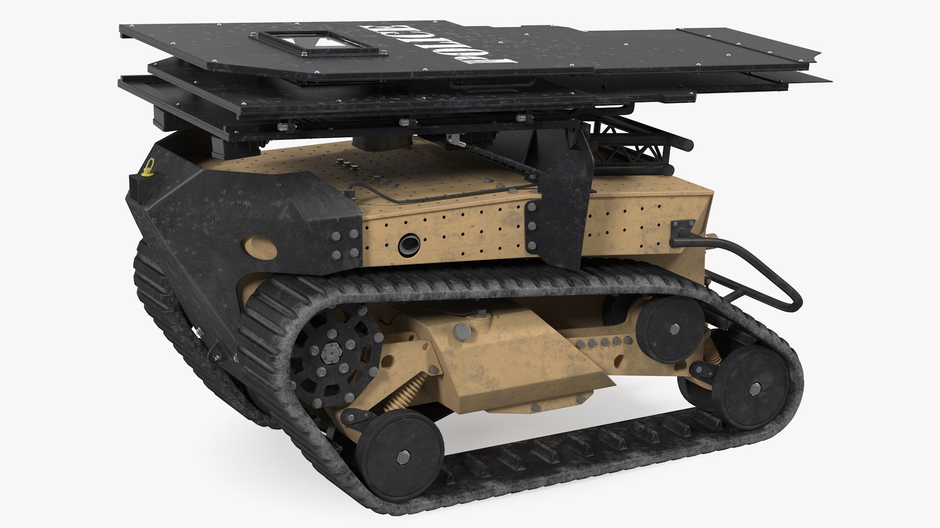 3D Damaged Rbs1 Swat Bot Model - TurboSquid 1521088