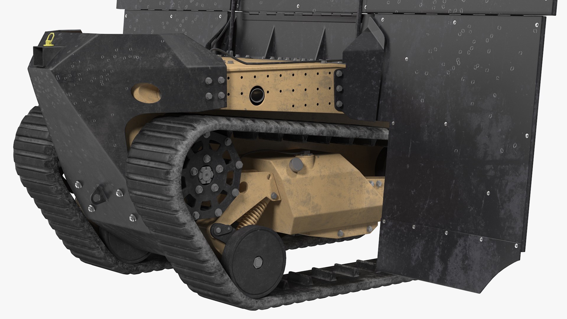 3D damaged rbs1 swat bot model - TurboSquid 1521088