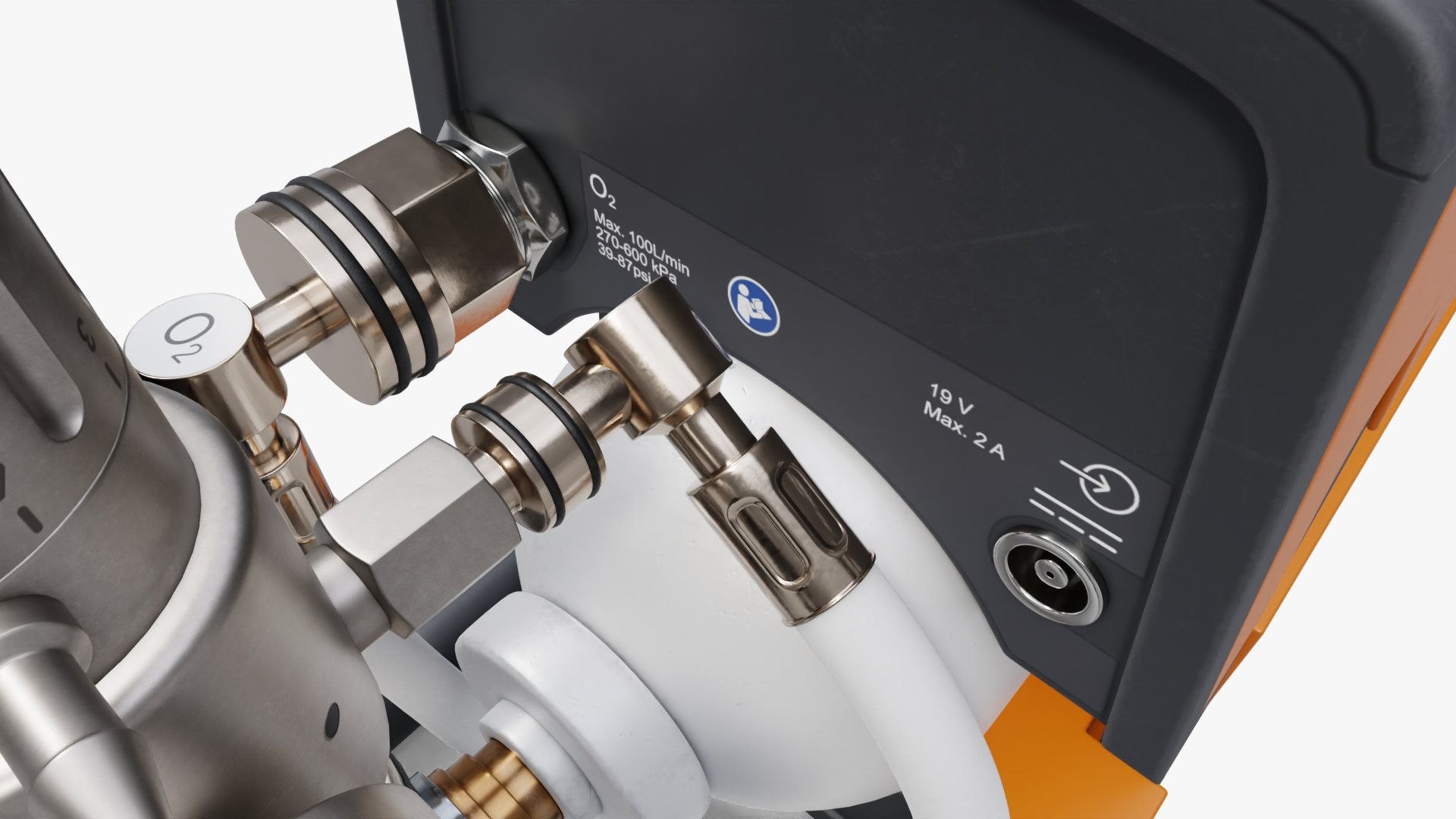 Drager Oxylog VE300 Mobile 3D Model - TurboSquid 2383391