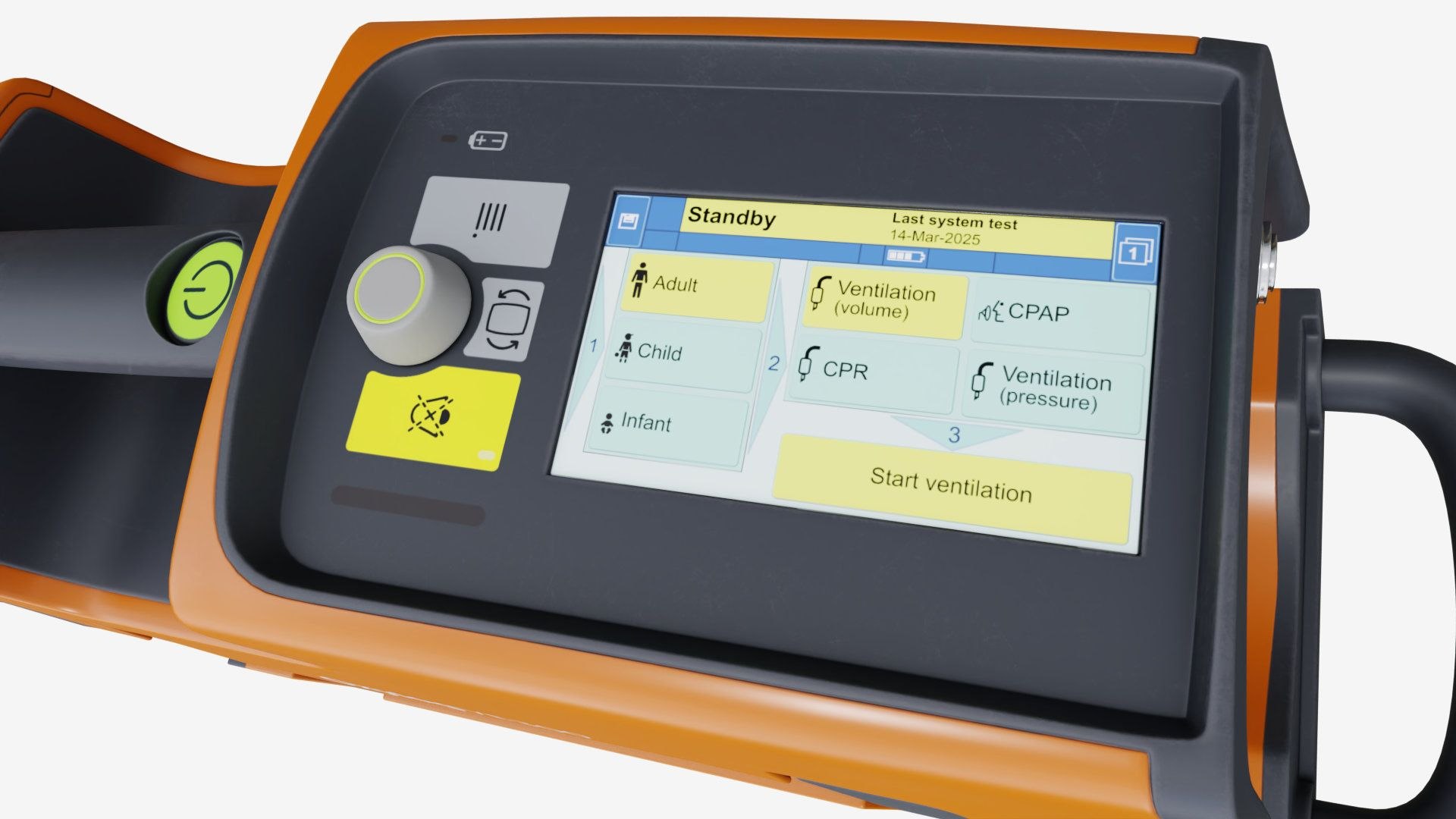 Drager Oxylog VE300 Mobile 3D Model - TurboSquid 2383391