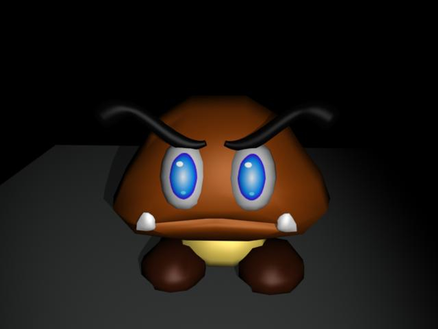 free goomba 3d model