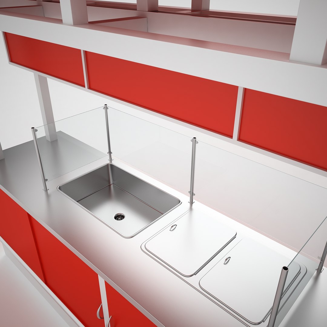 3ds max concession stand