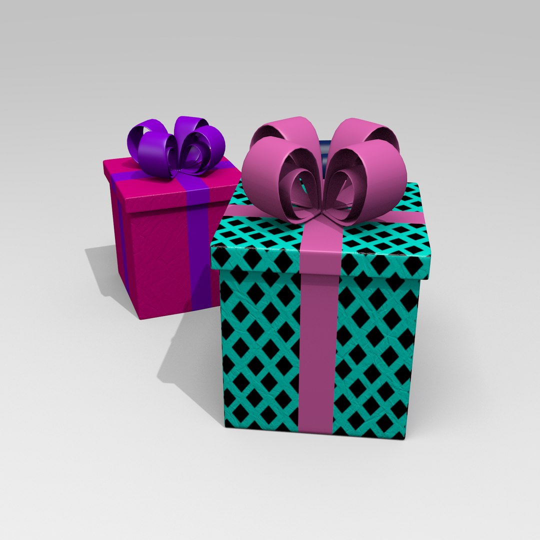 gifts 3d model