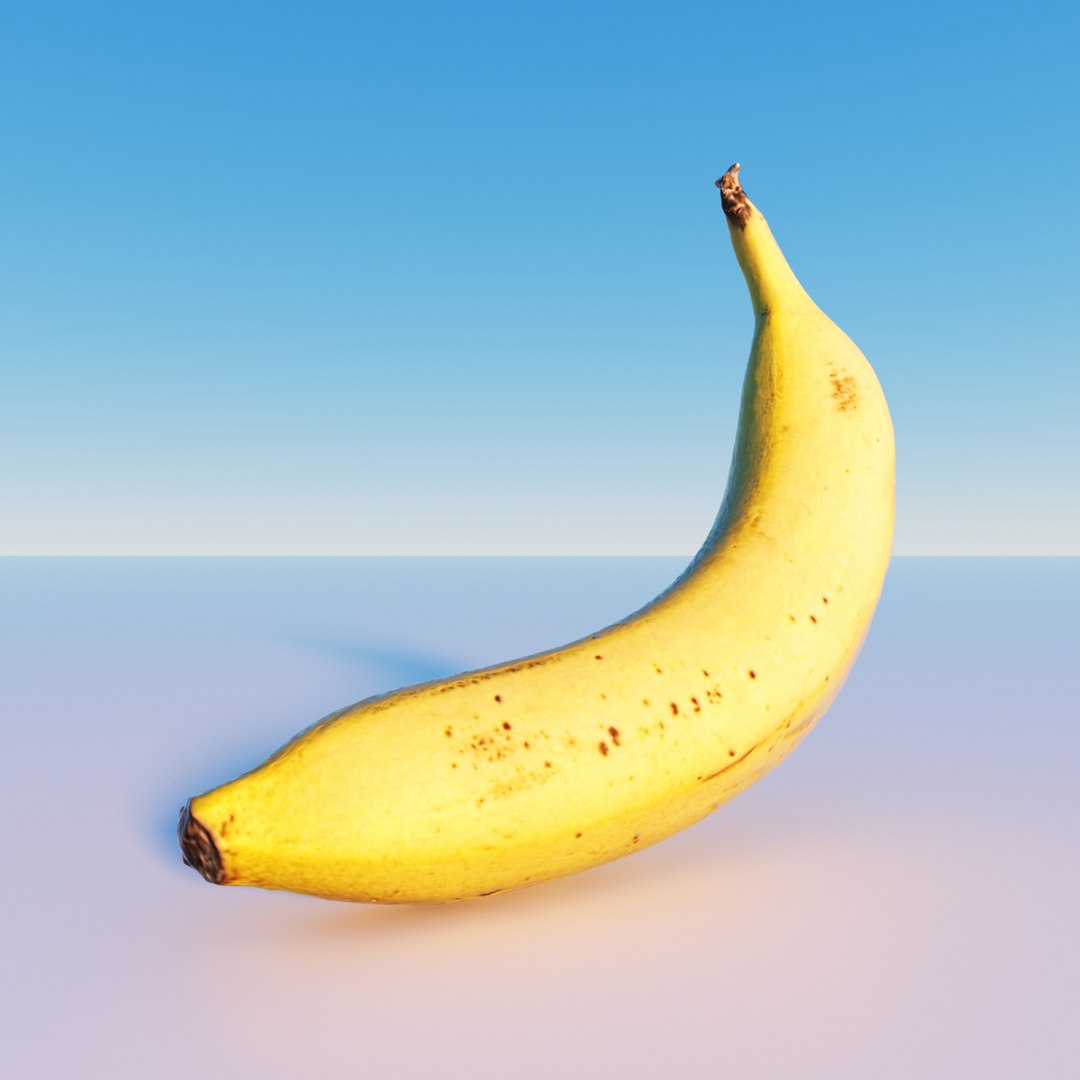 Photorealistic 3D Scan Of Banana 3D Model - TurboSquid 2227811