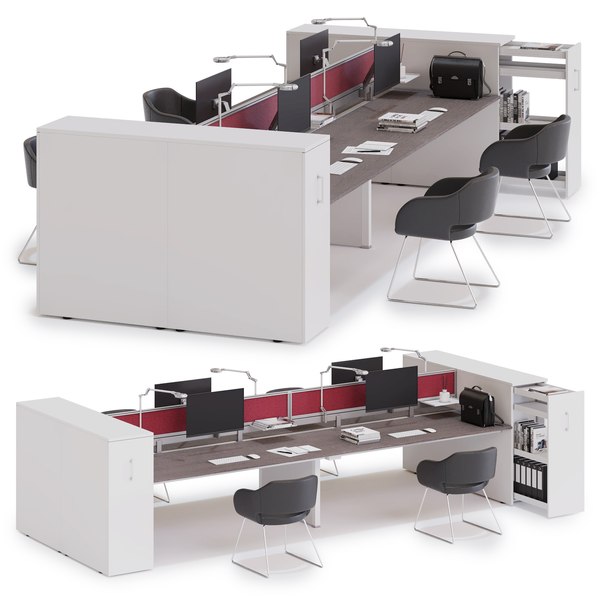 3D Workspace Models | TurboSquid