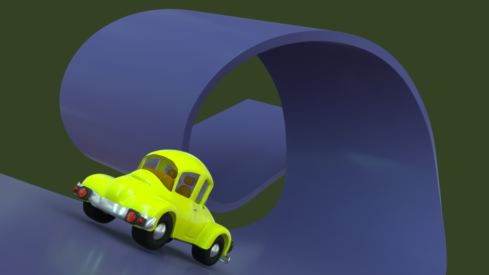 3D Hot Wheels Toy Car With Racing Track Model - TurboSquid 2184988