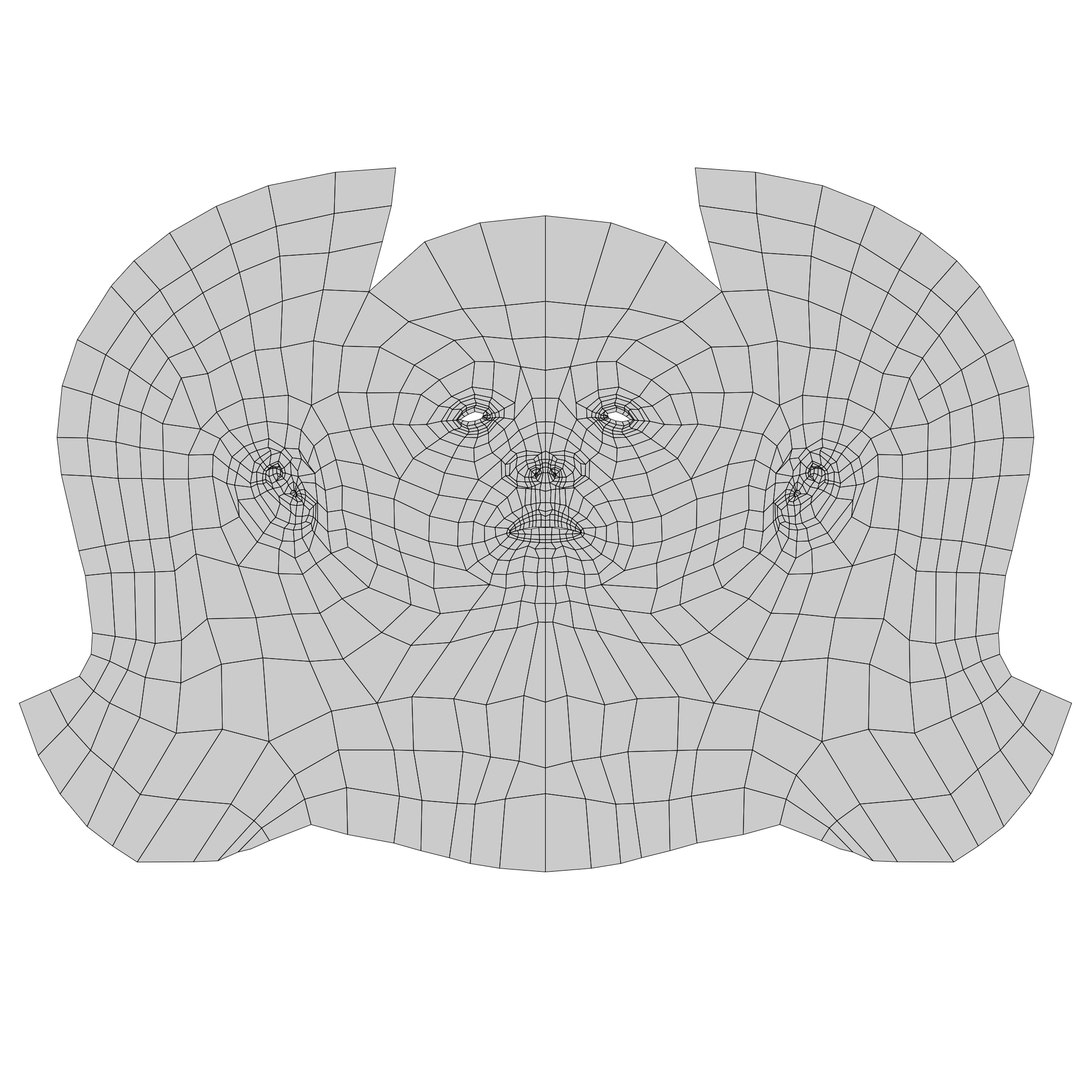 3D Male Head Base Mesh Subdivision Ready Model - TurboSquid 1987369