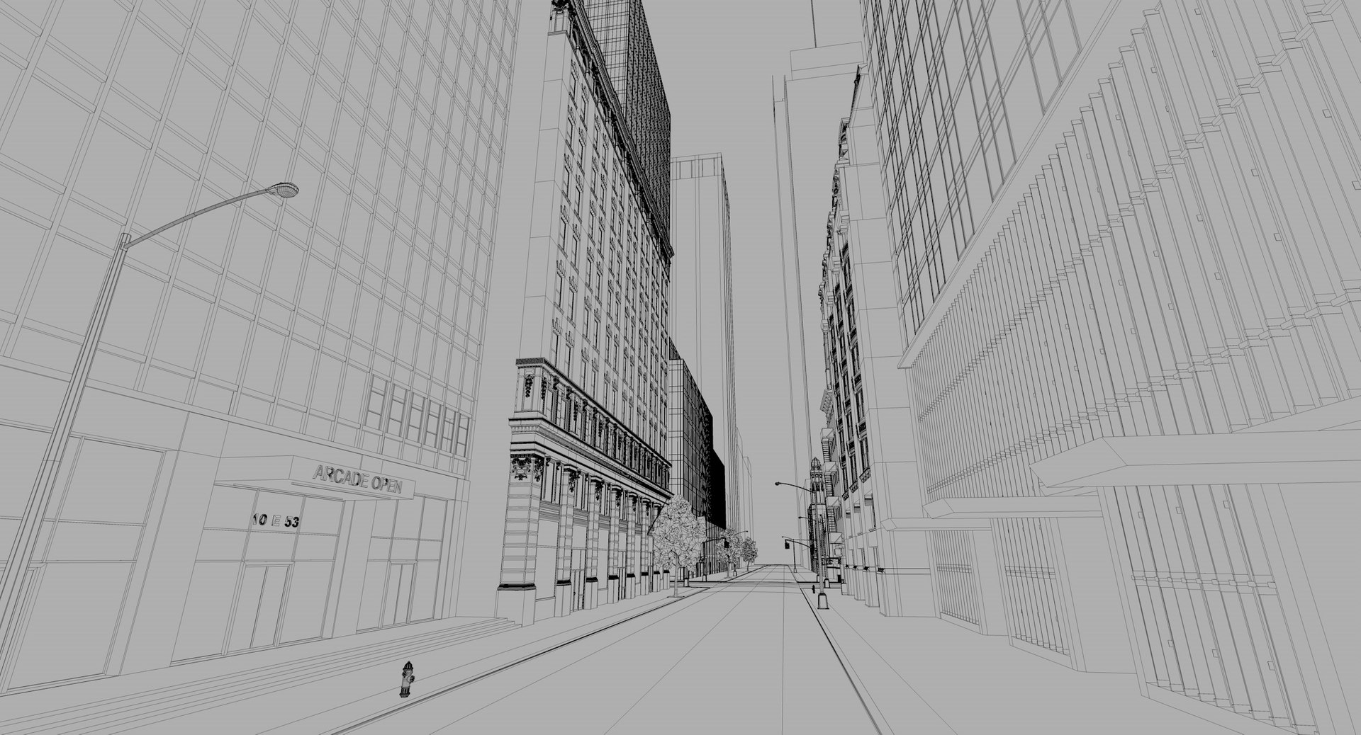 3D model Generic Manhattan Street - TurboSquid 2068619