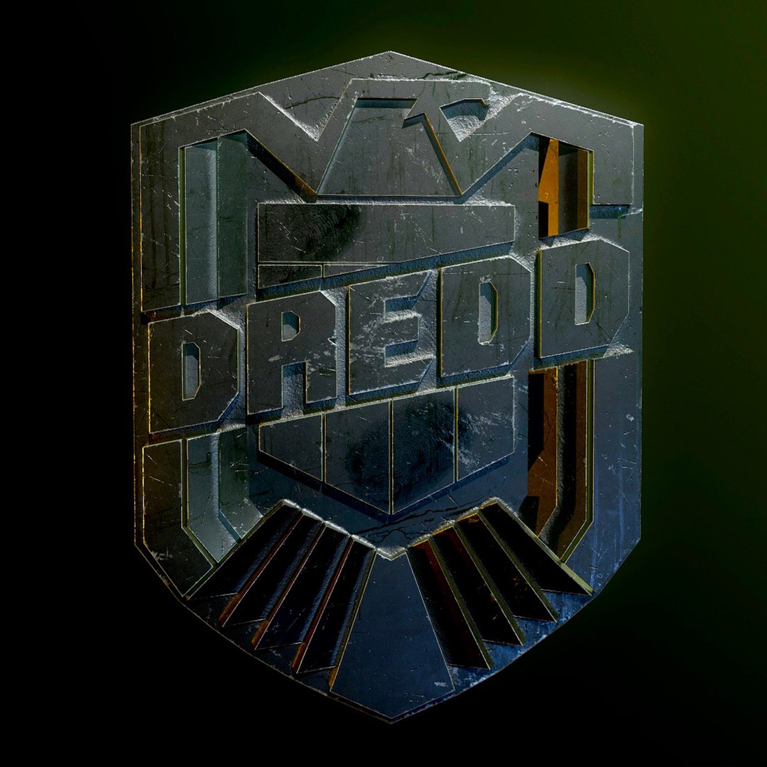 Judge Dredd Badge 3D Model - TurboSquid 1666969
