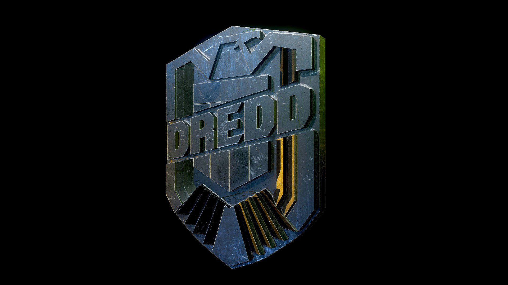 Judge Dredd Badge 3D Model - TurboSquid 1666969