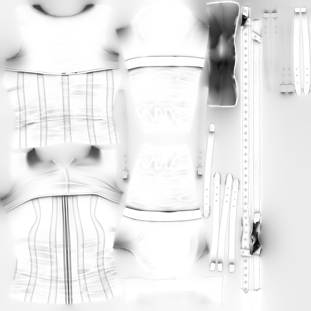 Leather Knot Tie Belt 3D - TurboSquid 1999093