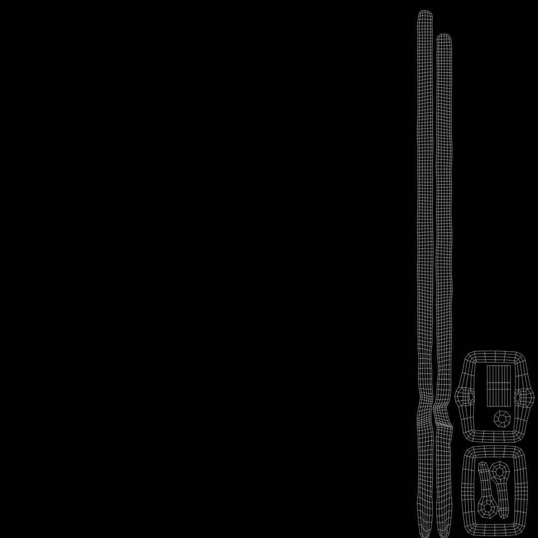 Leather Knot Tie Belt 3D - TurboSquid 1999093